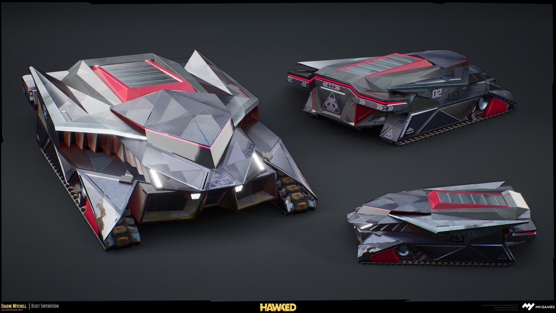 Eugene Mitchell - HAWKED | VEKTR Vehicles