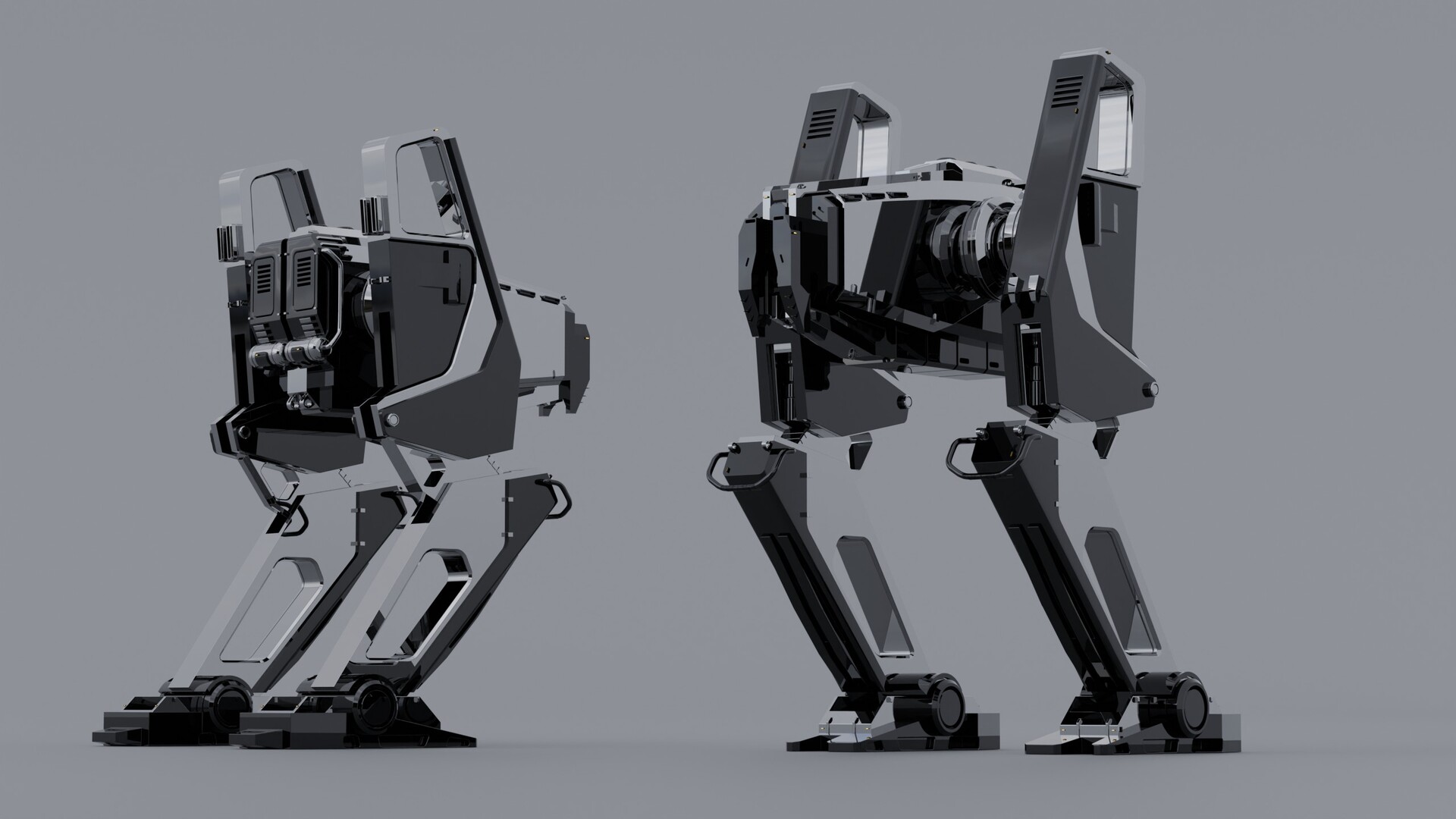 ArtStation - Scout Sci-Fi mech