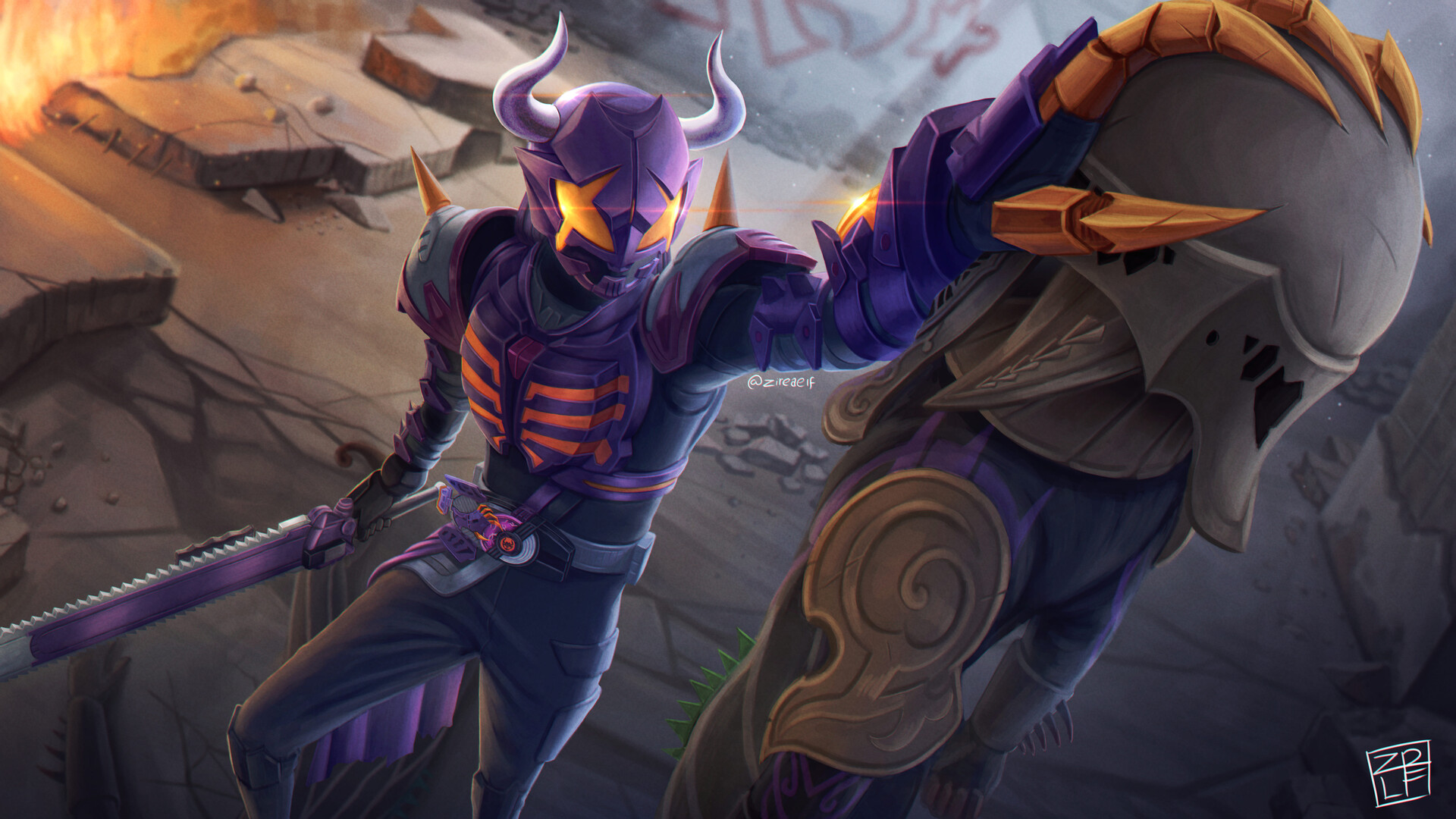 ArtStation - Kamen Rider Buffa