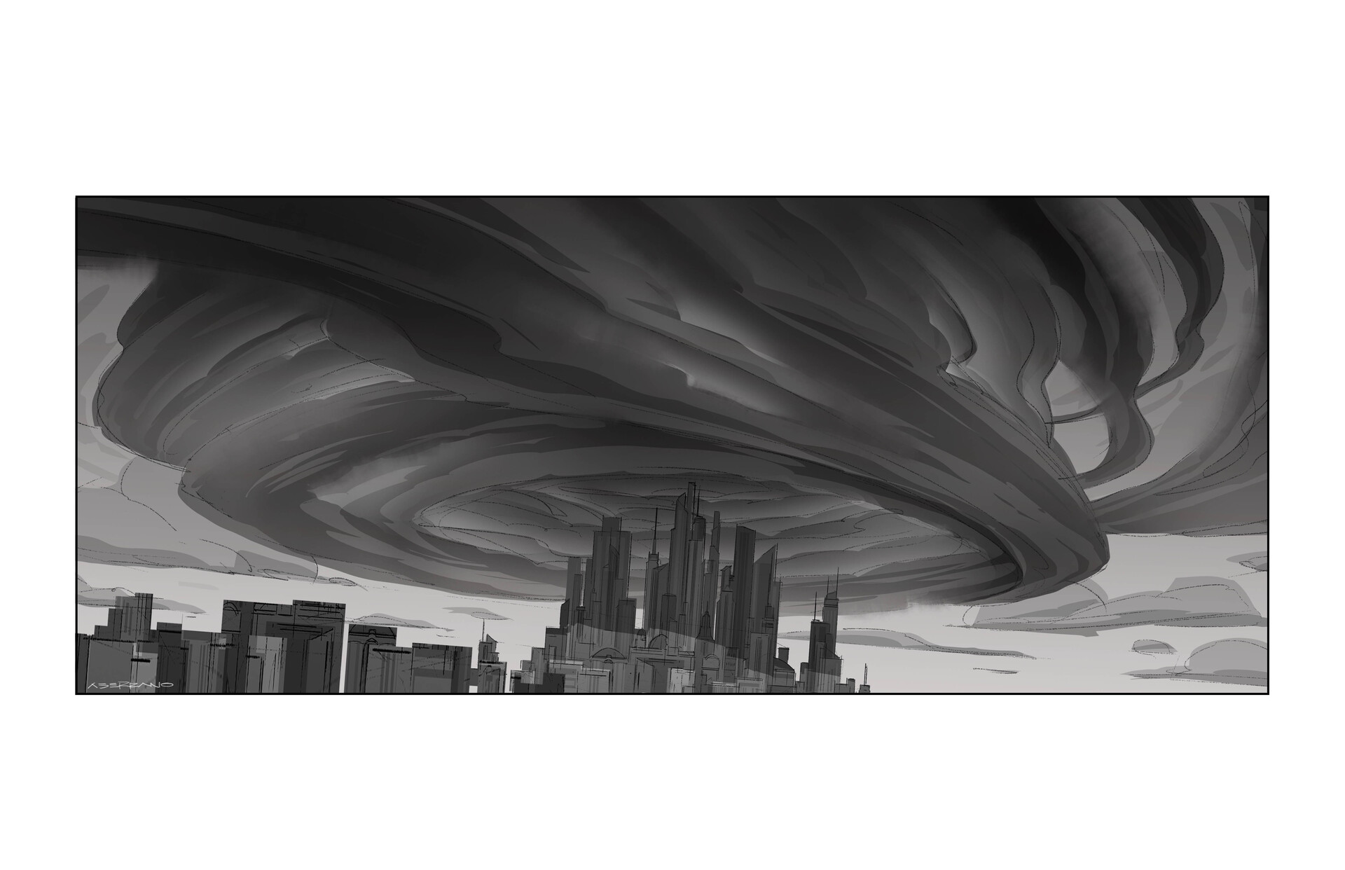 ArtStation - Storm Clouds
