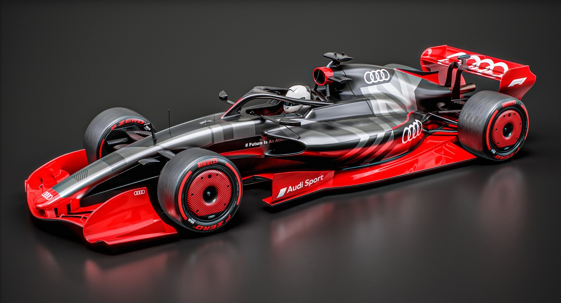 OpticalDreamSoft - Formula 1 2026 F1 Audi Livery Concept Race Car PBR ...