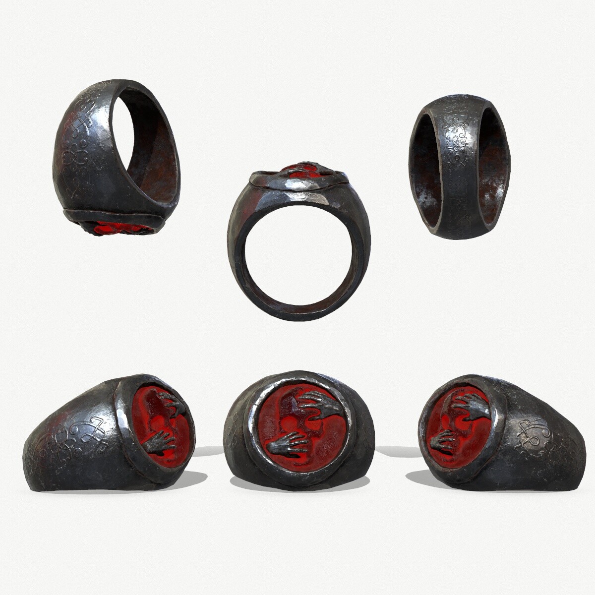 ArtStation - Skull Ring