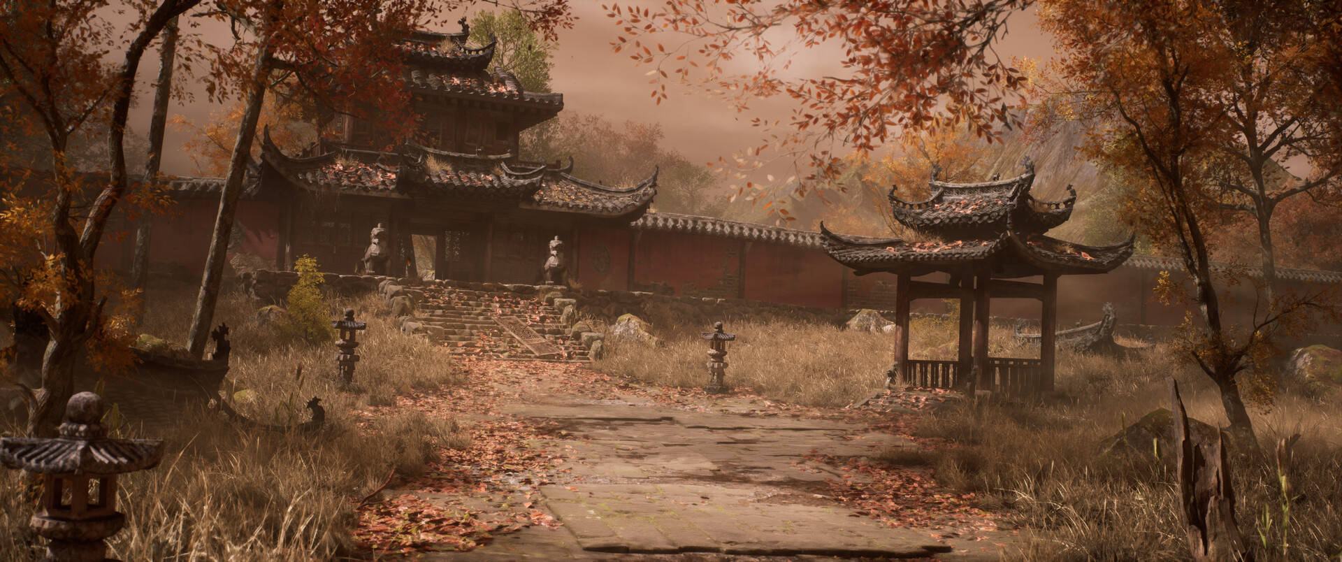 ArtStation - Chinese style scene