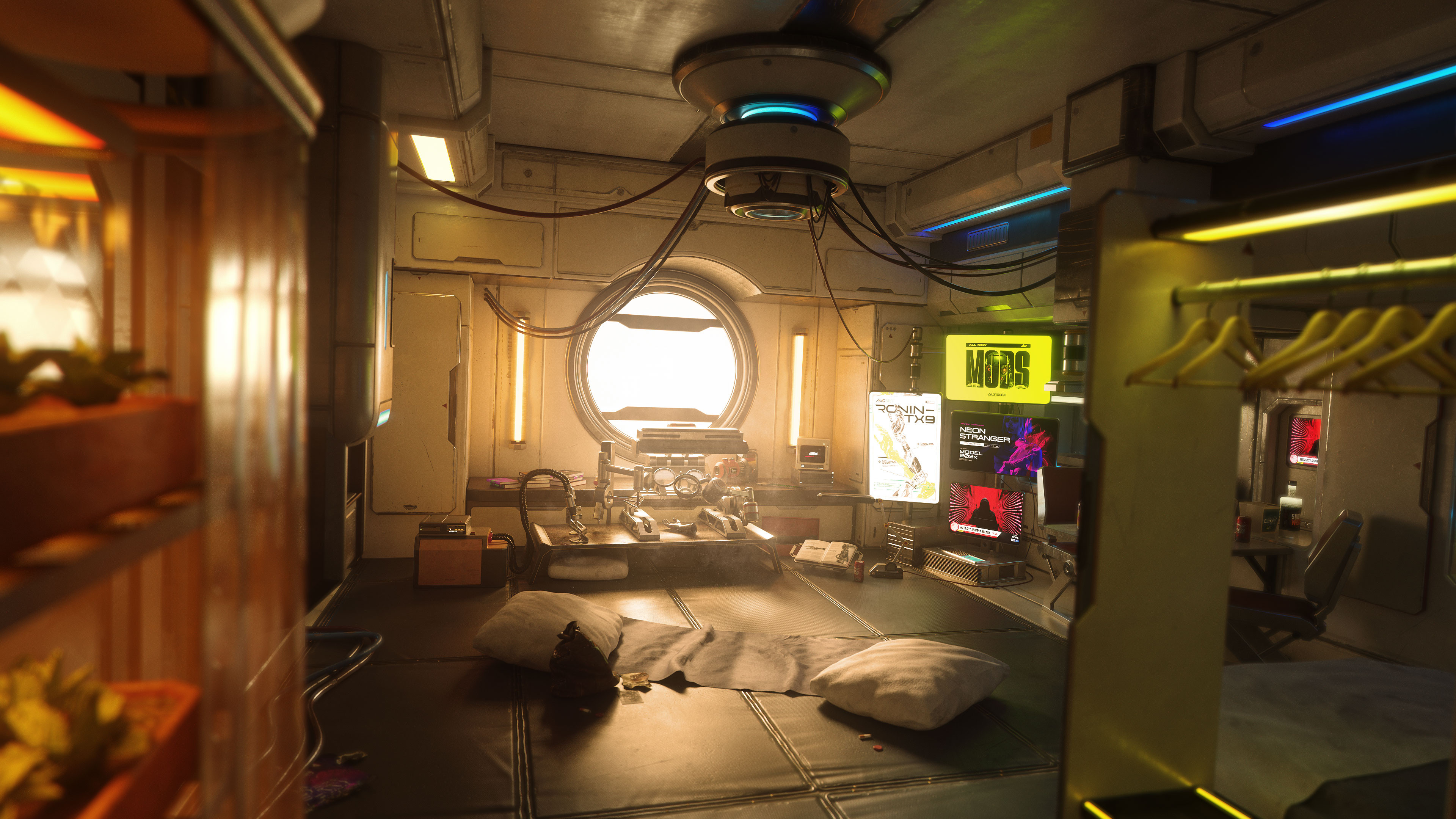 KitBash3D - "CyberPunk Interiors" - 3D Models and Materials Kit