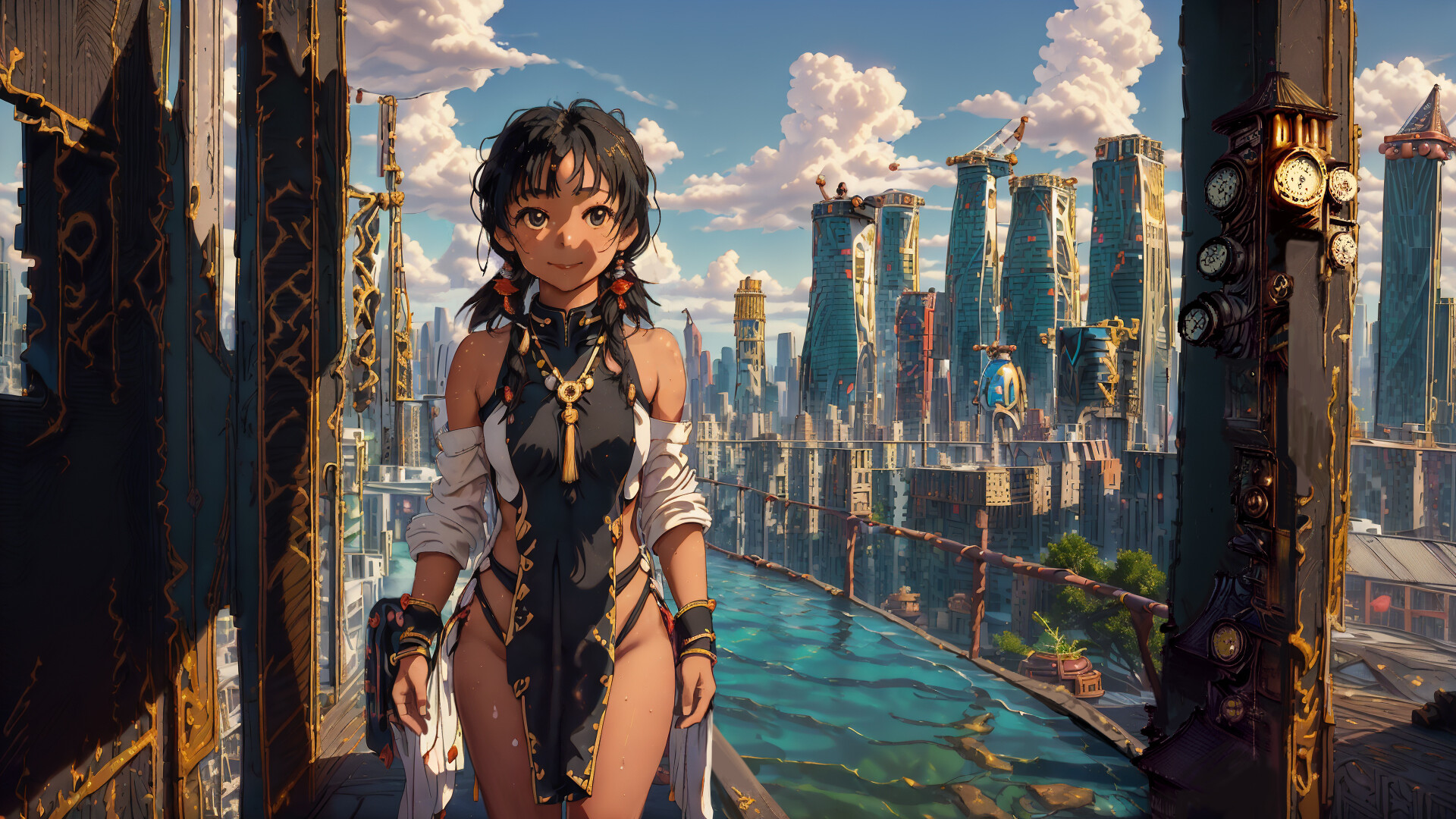 ArtStation - HER UTOPIA - CITY 3