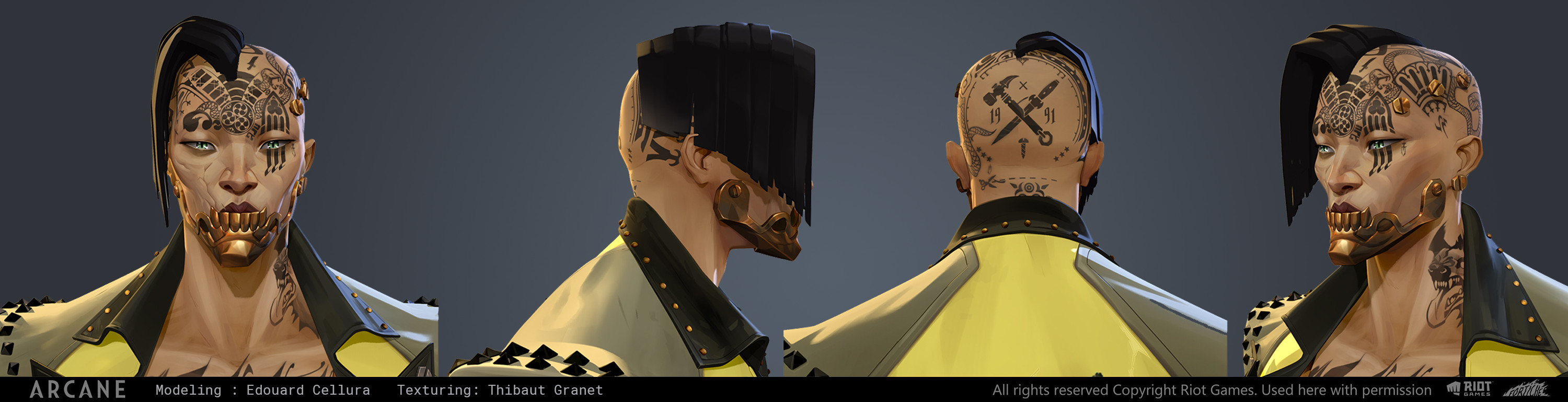 Thibaut Granet - - Baron Finn - ARCANE -Texuring by Thibaut Granet ...