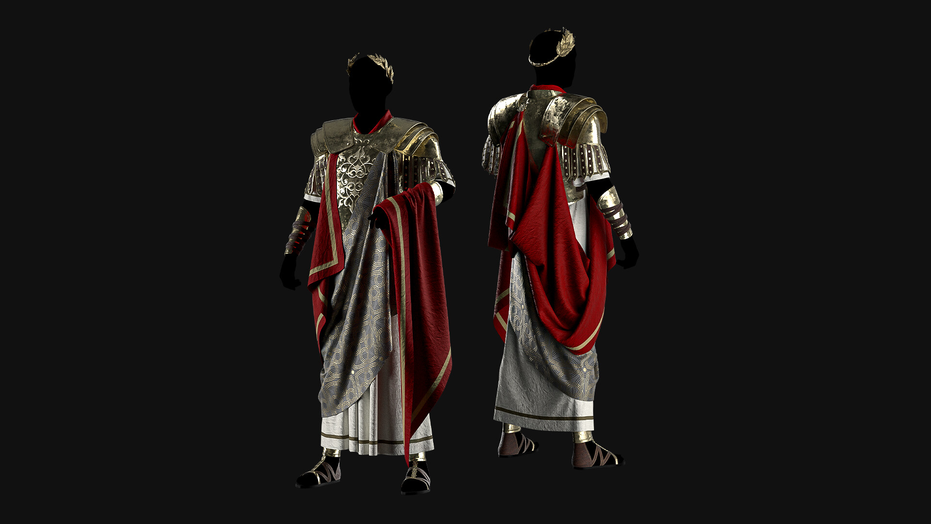 ArtStation - Male Greek outfit