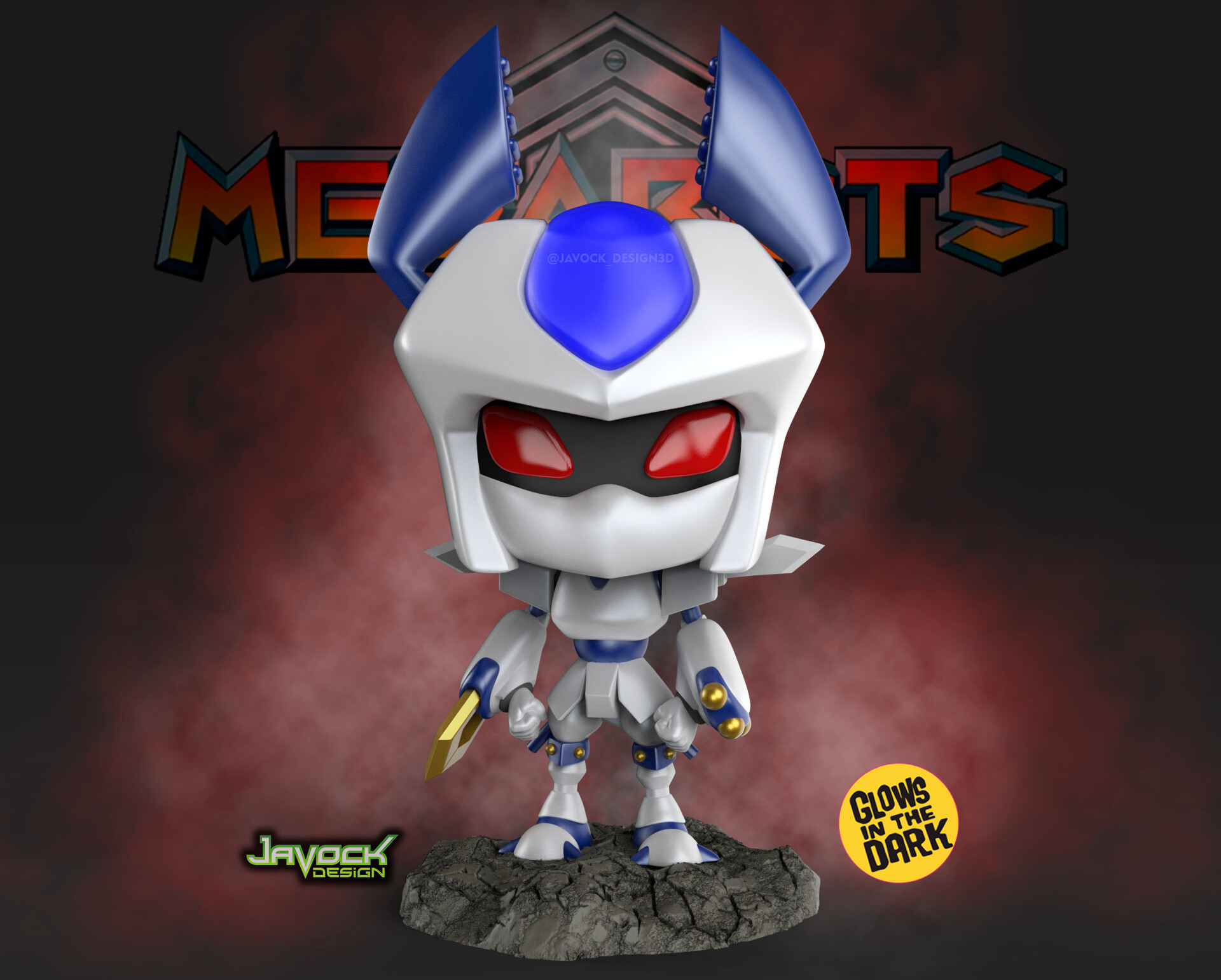 ArtStation - Rokusho - Medabots Funko Pop Custom