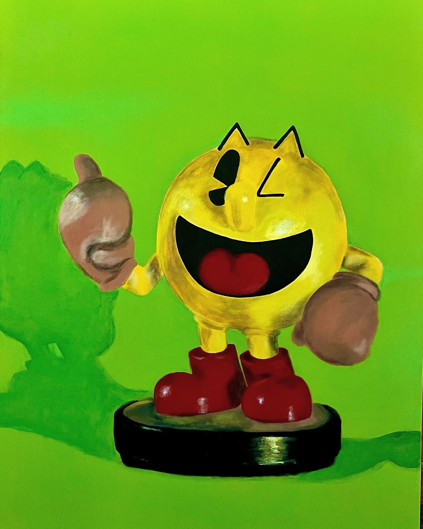 ArtStation - Pac Man Painting (2023)