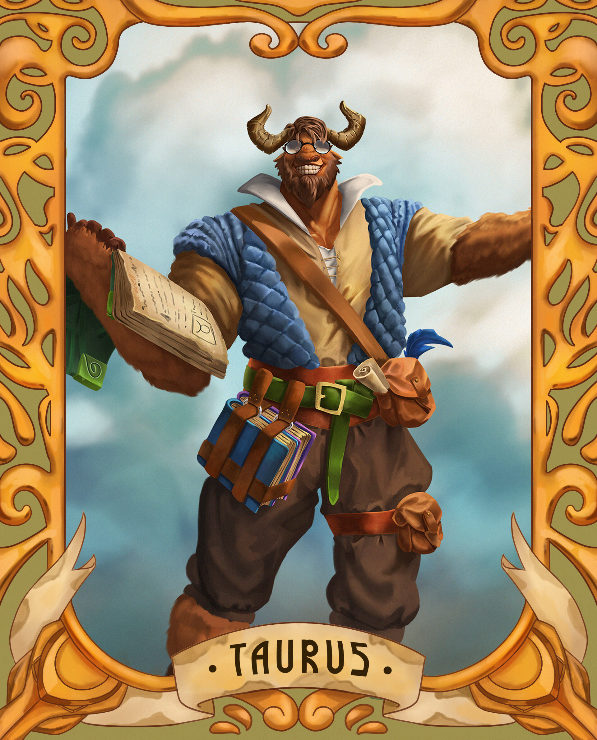 ArtStation - Astrological Taurus