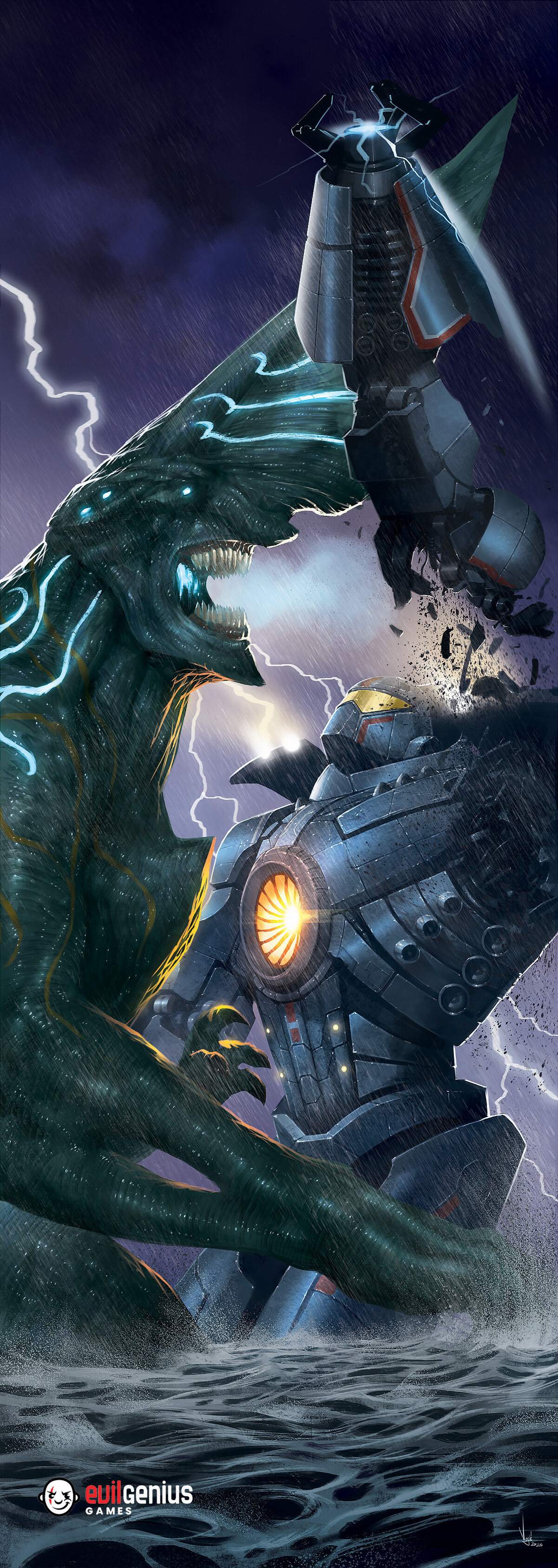 ArtStation - Knifehead vs Gipsy Danger