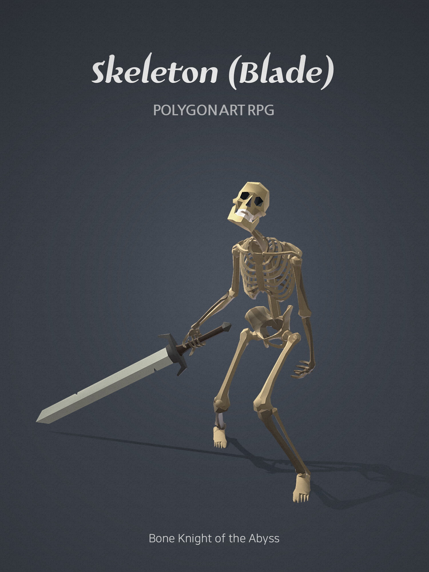Studio Dex - [Polygon Art RPG] Skeleton_Blade