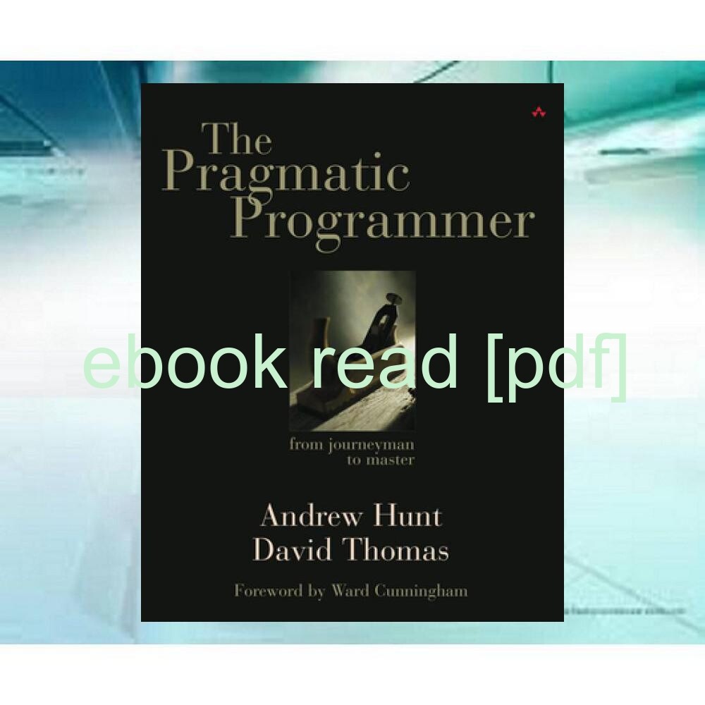 ArtStation - EBOOK [PDF] The Pragmatic Programmer From Journeyman to ...