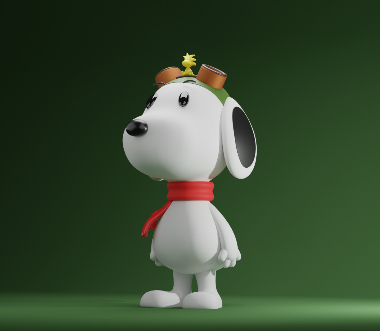 ArtStation - Snoopy & Woodstock "Peanuts"
