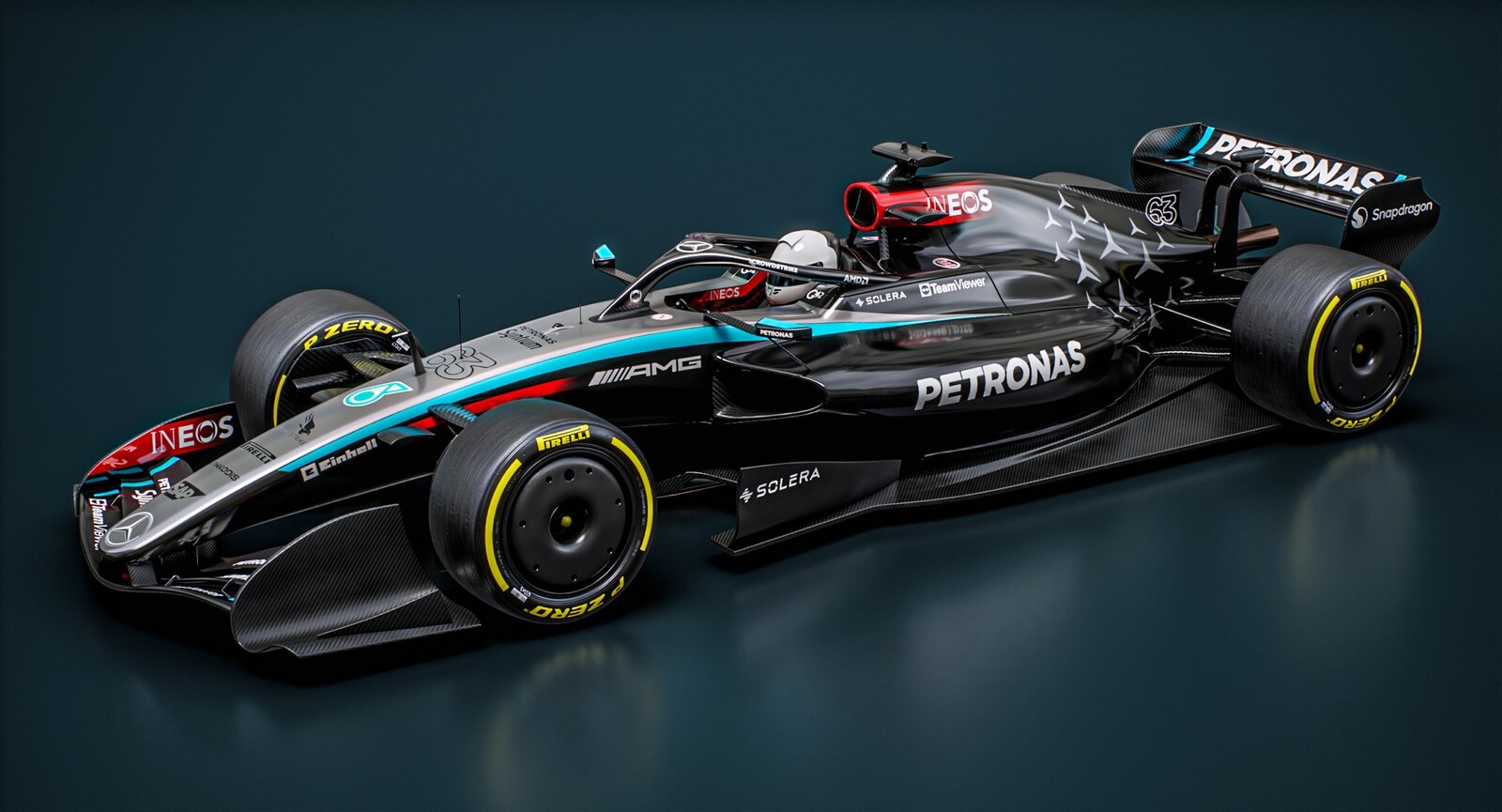 OpticalDreamSoft - Formula 1 2026 F1 Mercedes W17 Livery Concept Race ...