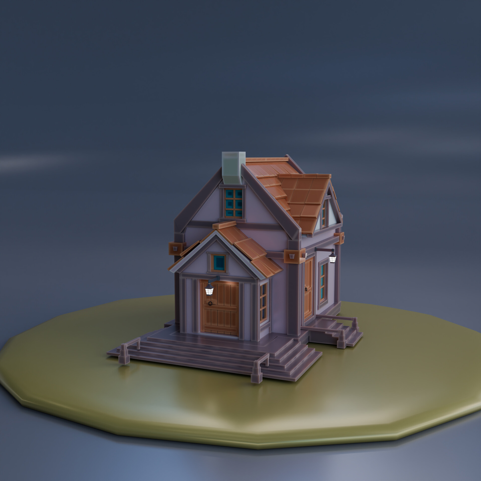 𝓔𝓻𝓸𝓼 3𝓭 - Sweet little stylized house