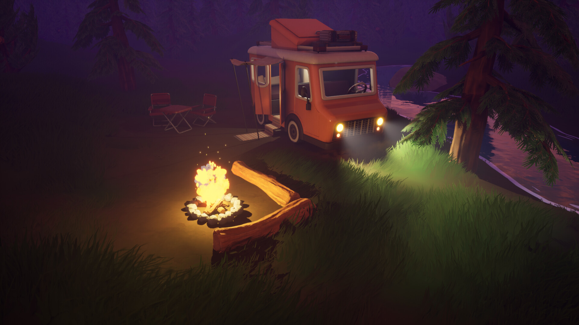 ArtStation - Stylized Camper Van