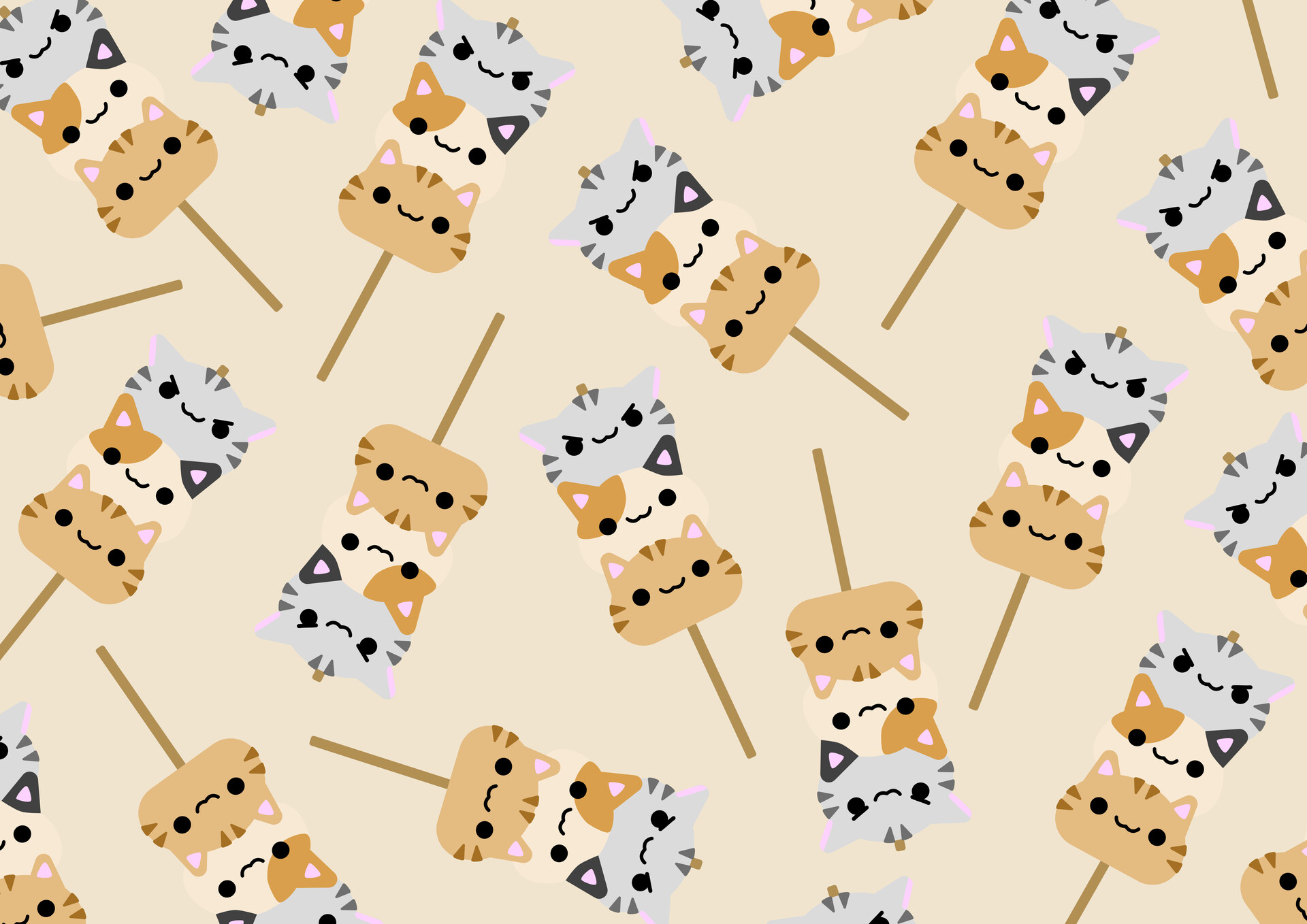 ArtStation - Cat Dango - Vector Art