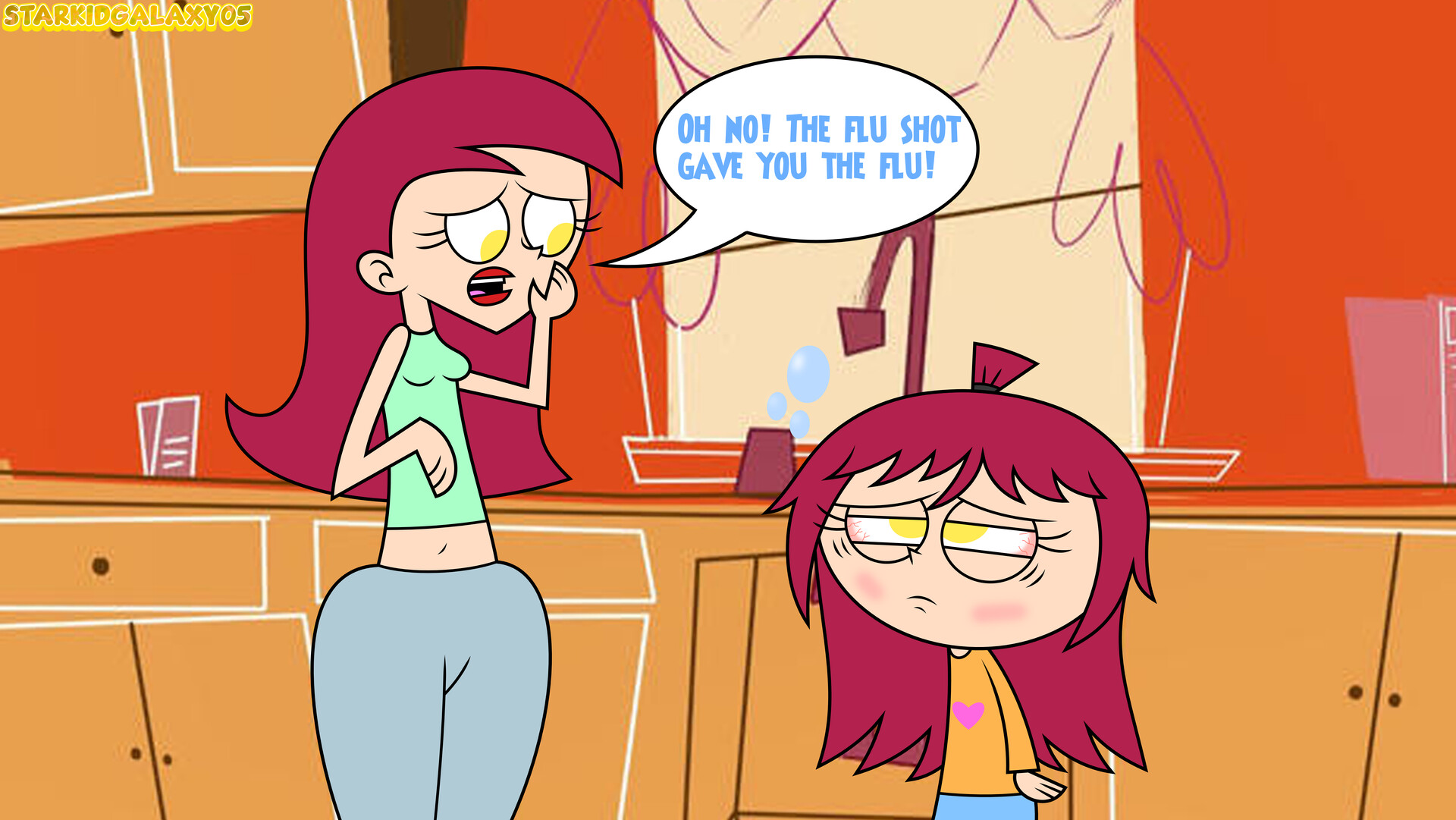 ArtStation - TGCG Screencap: The Flu Shot