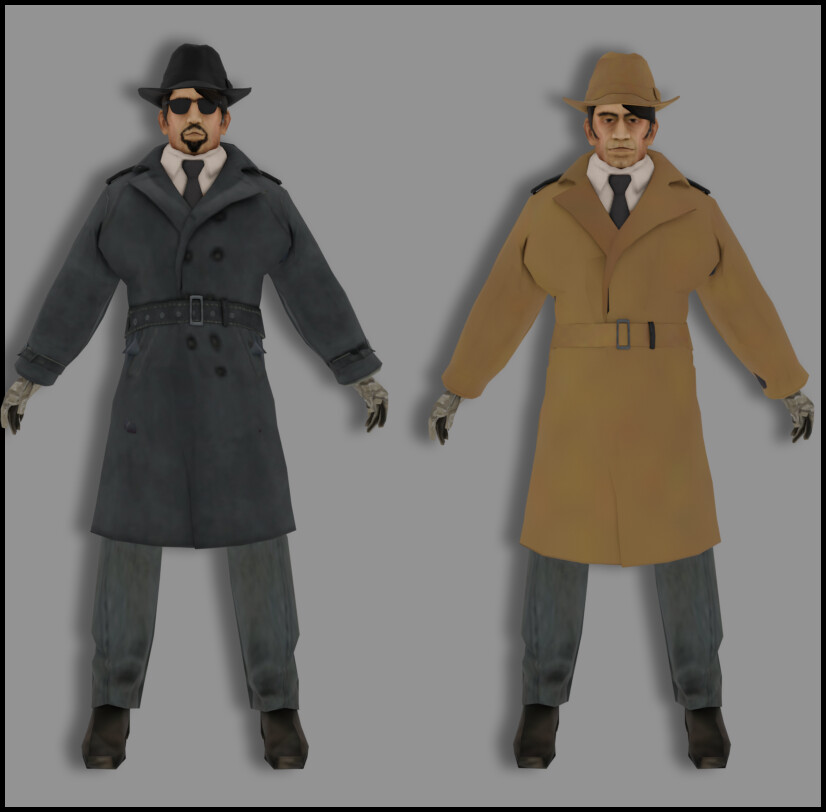 ArtStation - Mafia Marksman Character Design