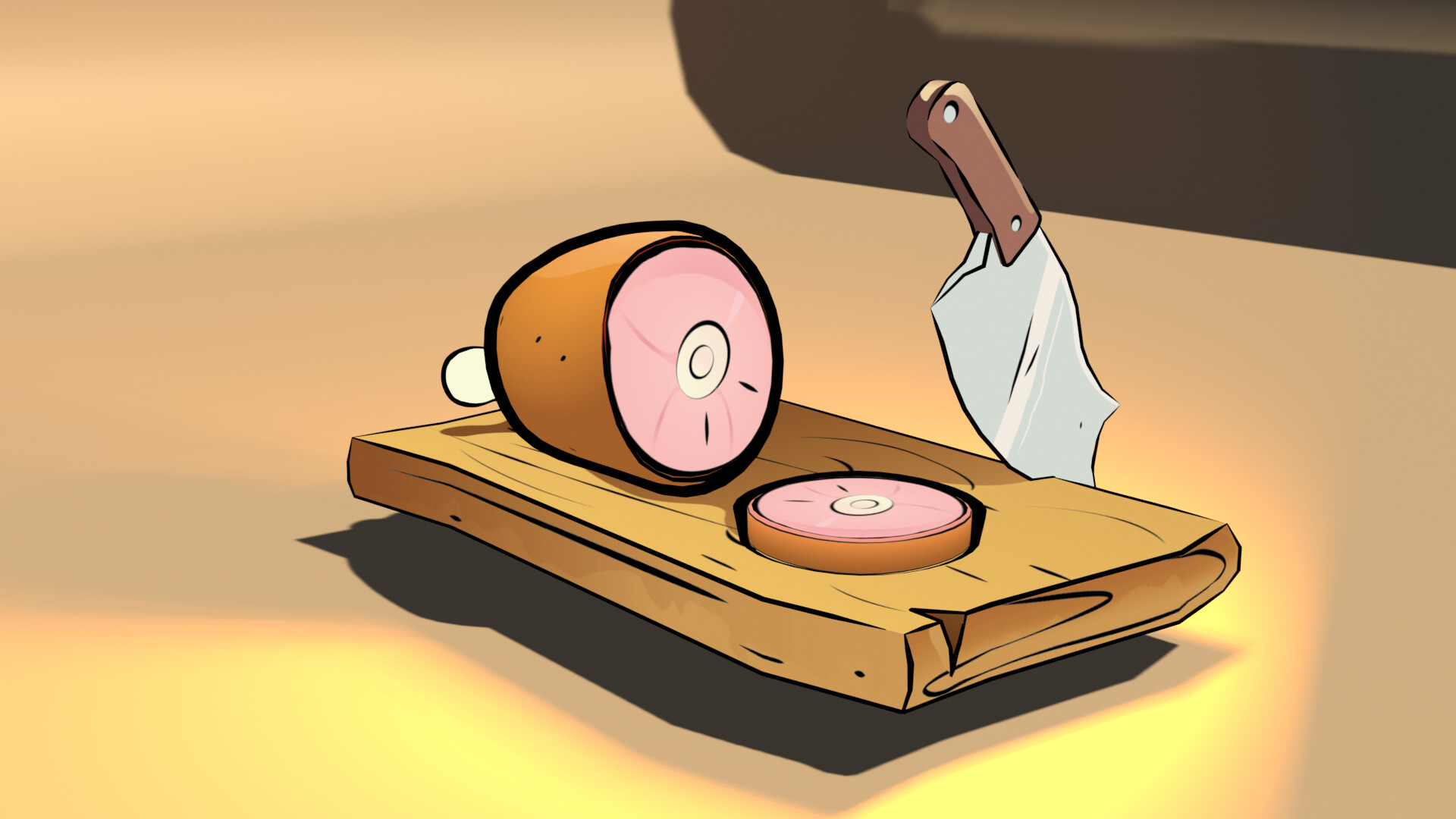 ArtStation - Anime Table w/ meat