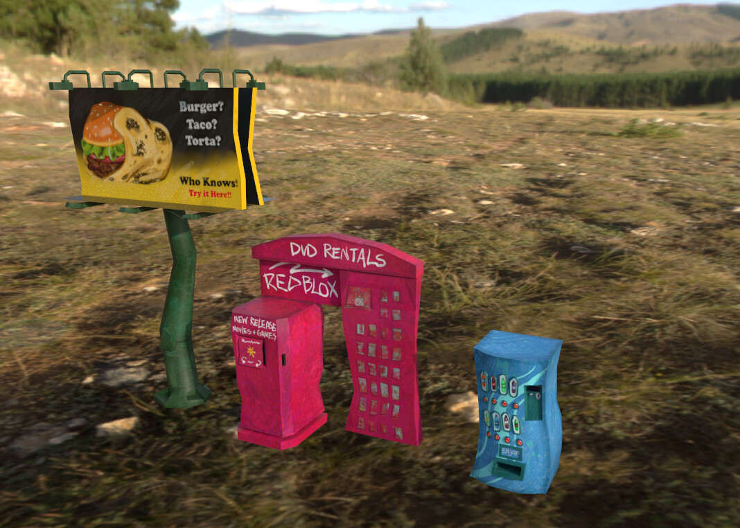 ArtStation - Various Hand Painted Assets