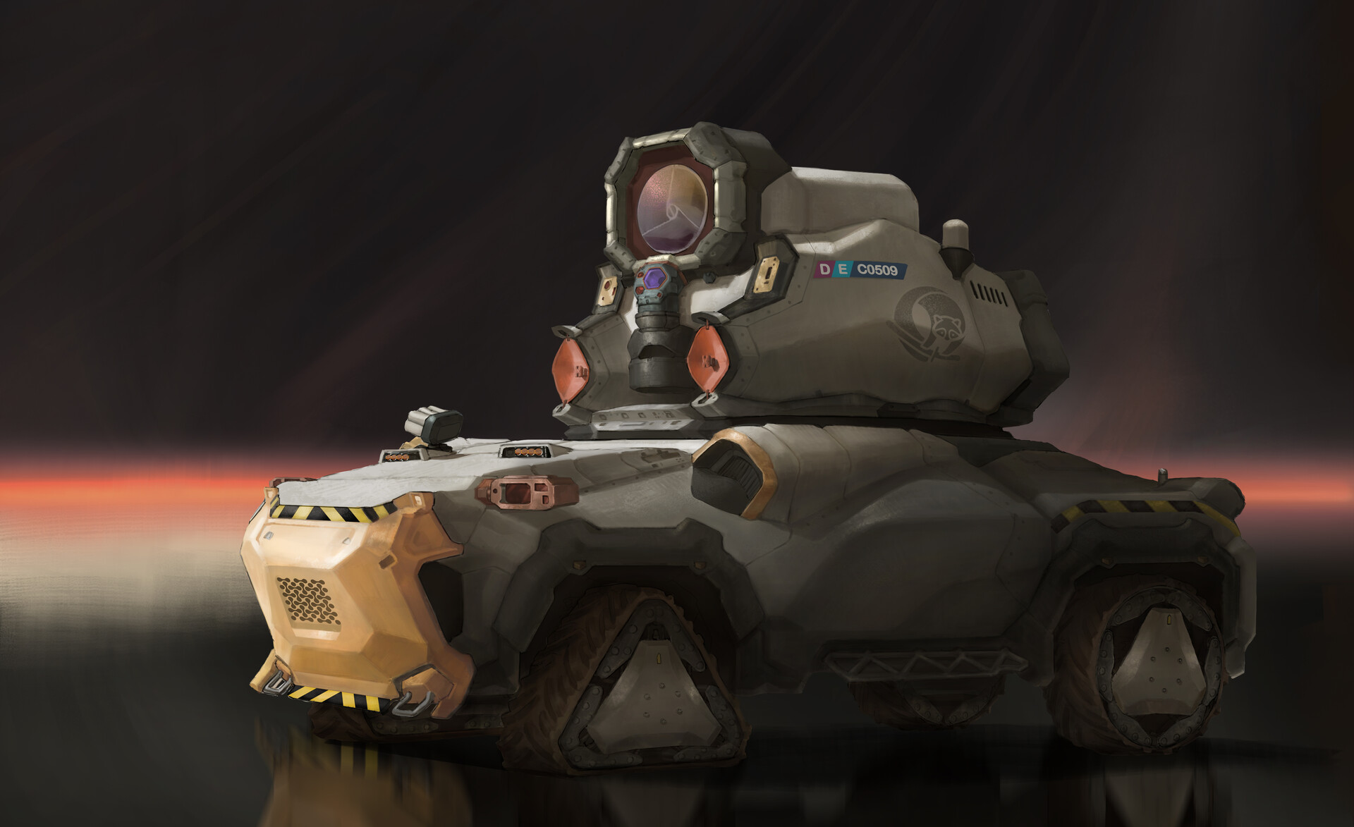 ArtStation - Compact Mobile Mining Laser