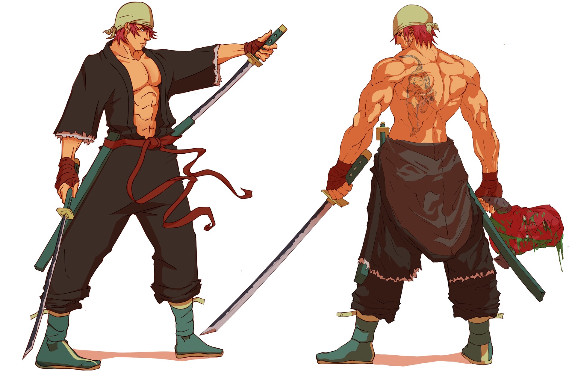 ArtStation - Oda Character sheet