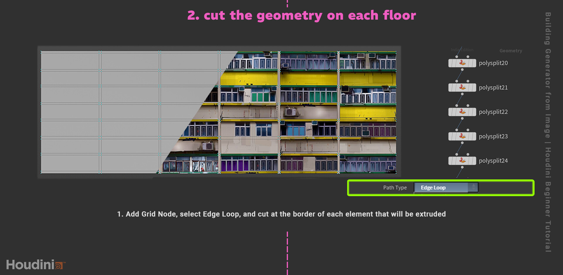 Radu Cius - Building Generator from Images: Houdini 20.5 Tutorial