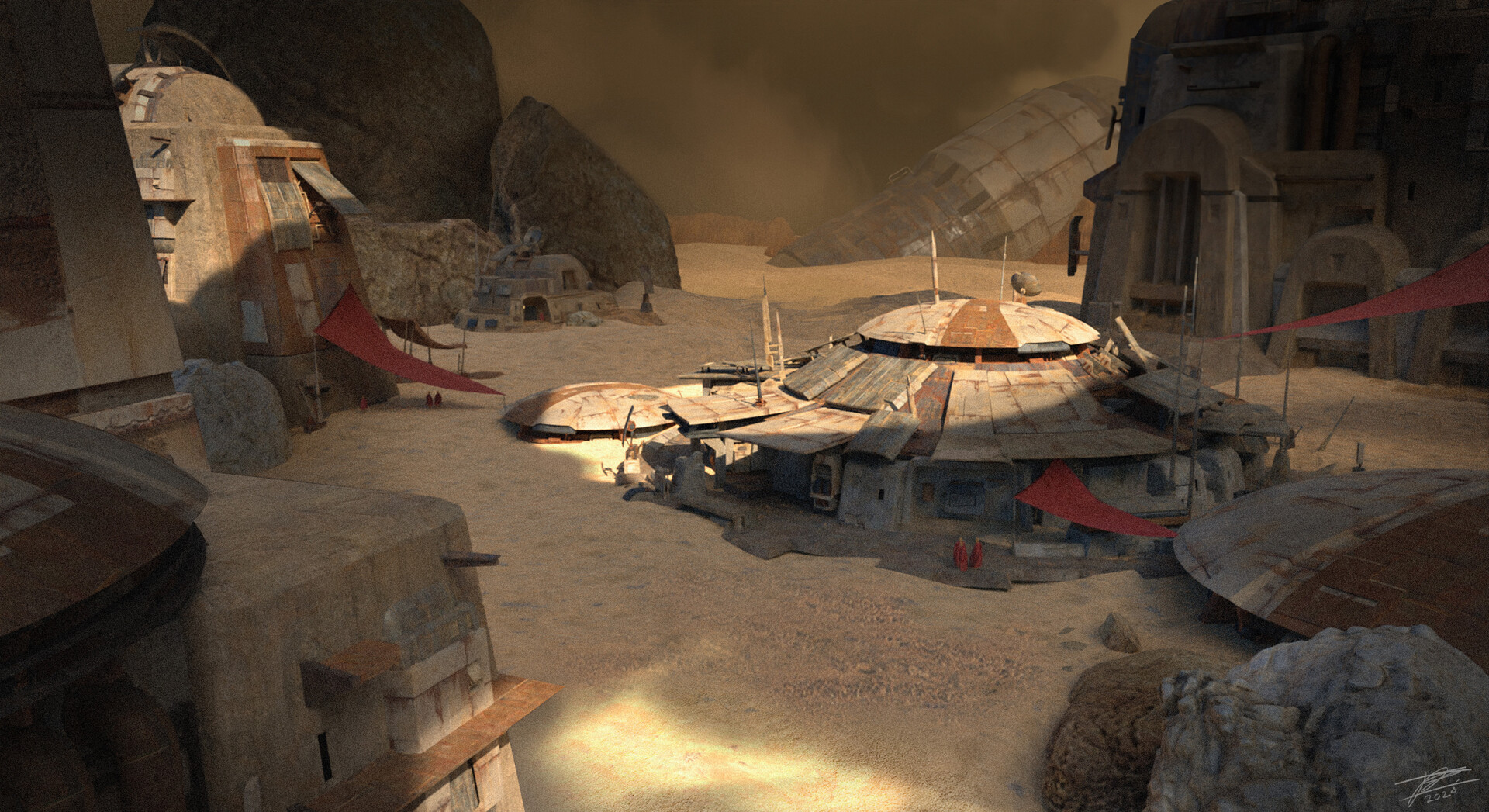 ArtStation - Dune Base