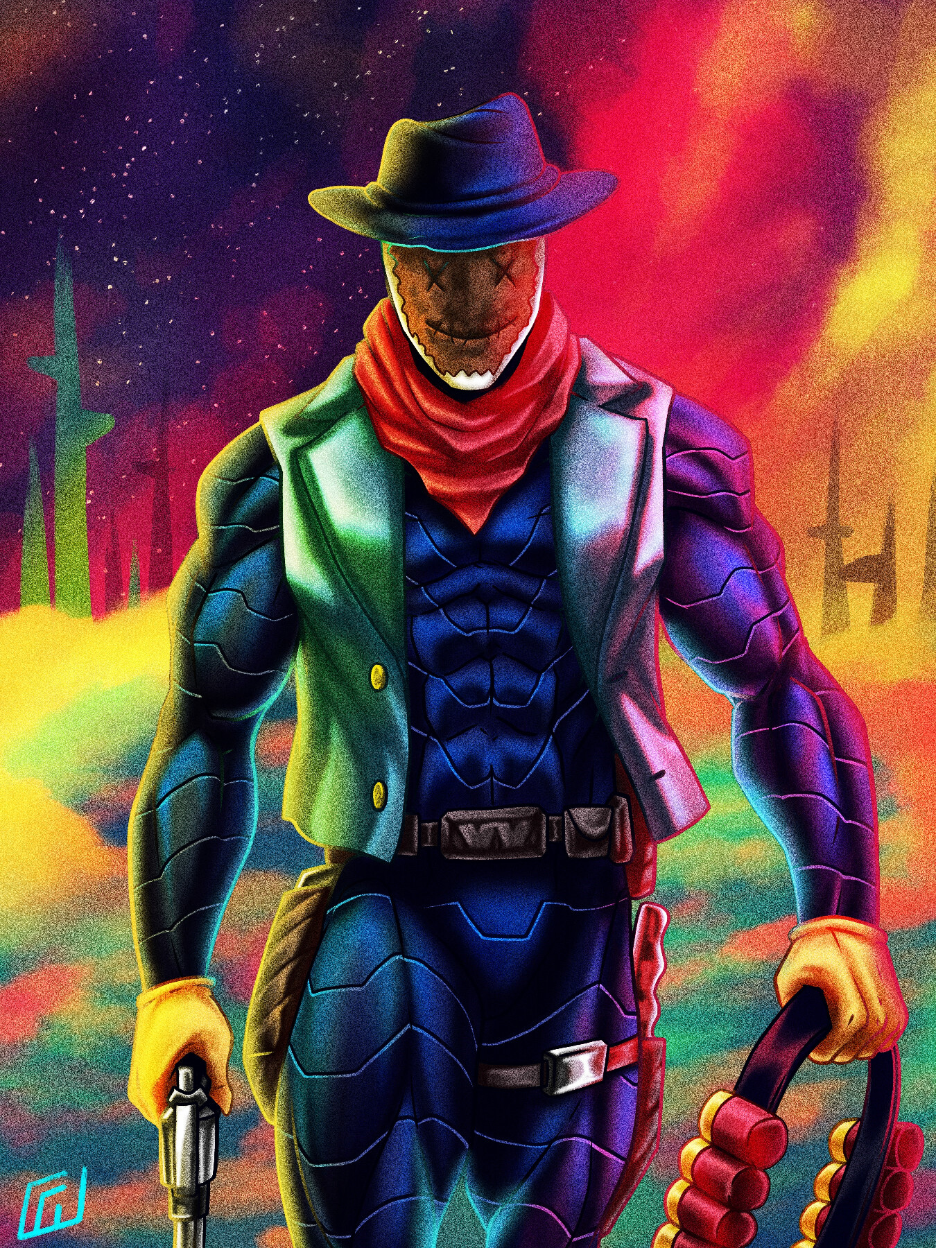 ArtStation - Space Wanted Man