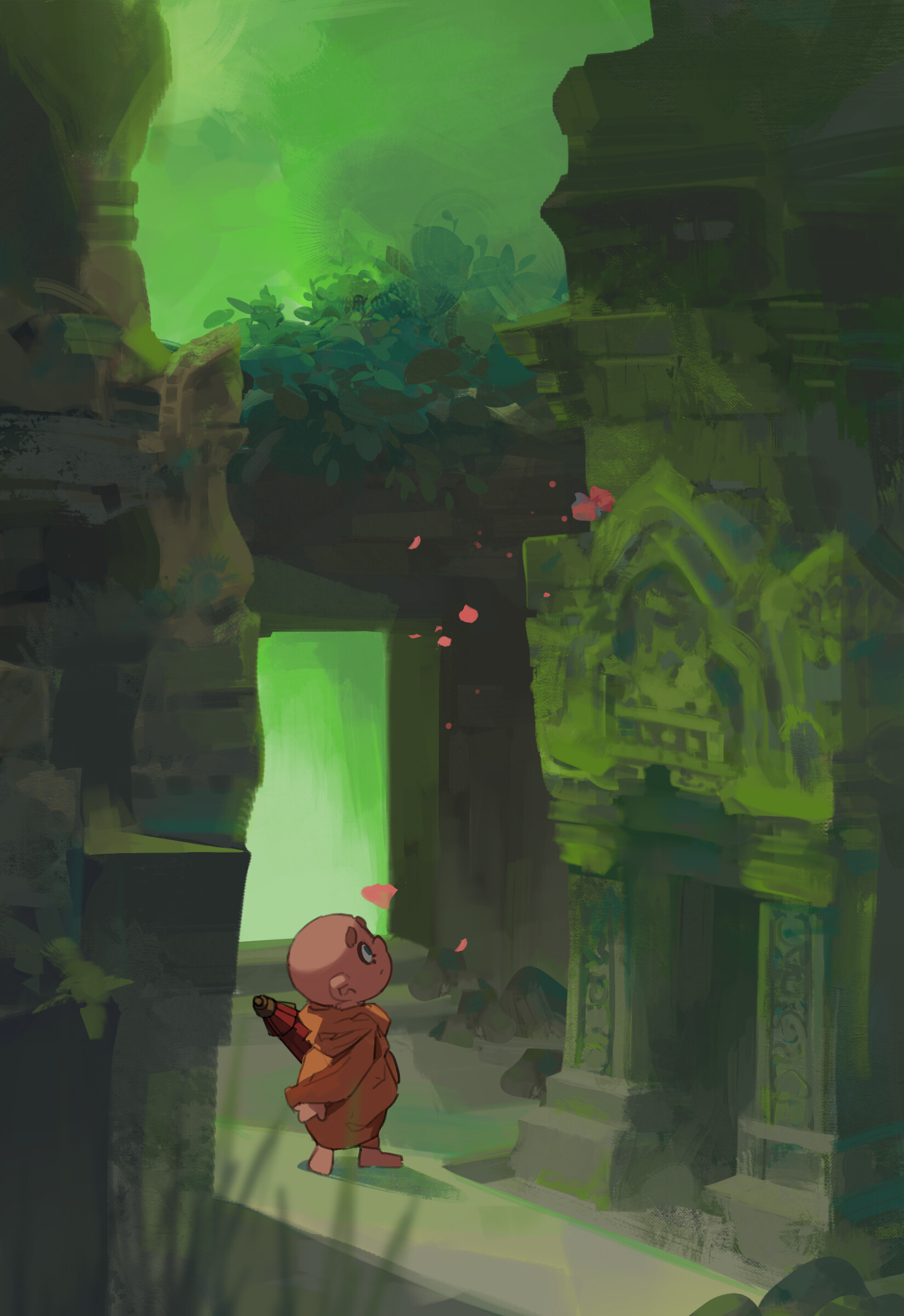 ArtStation - [SINERU] - Act 2: Ruined Temple