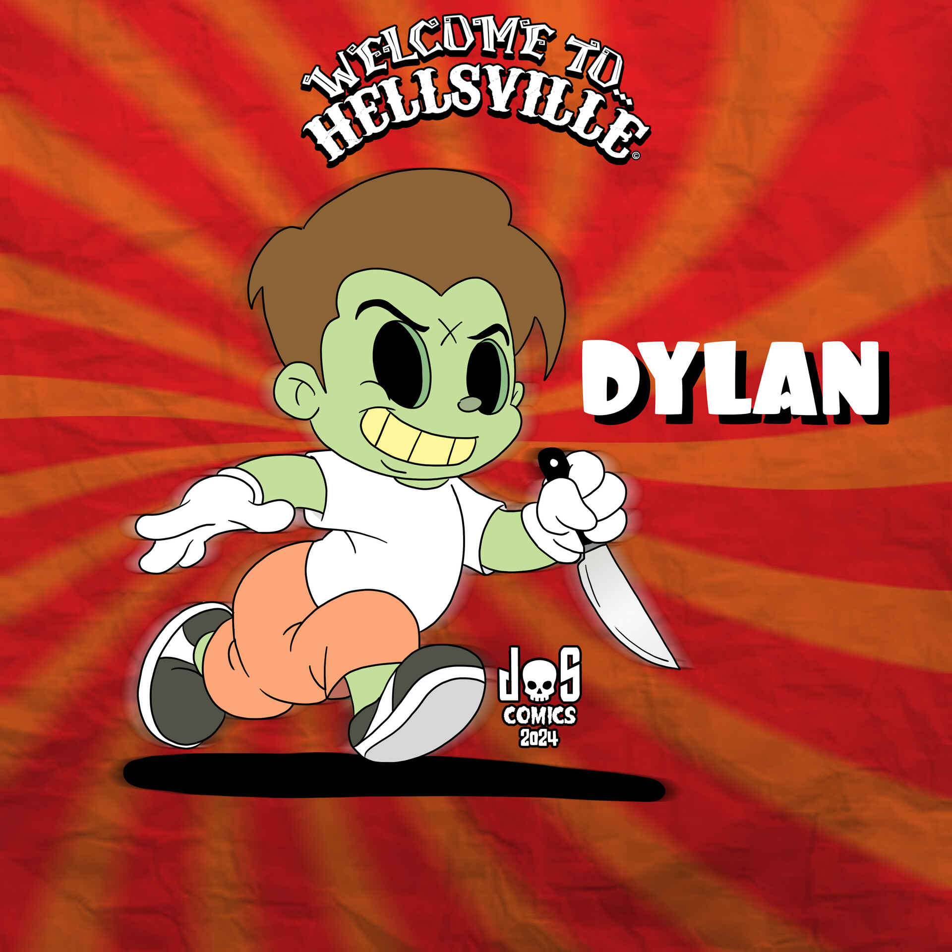 ArtStation - Dylan - Rubber Hose Style