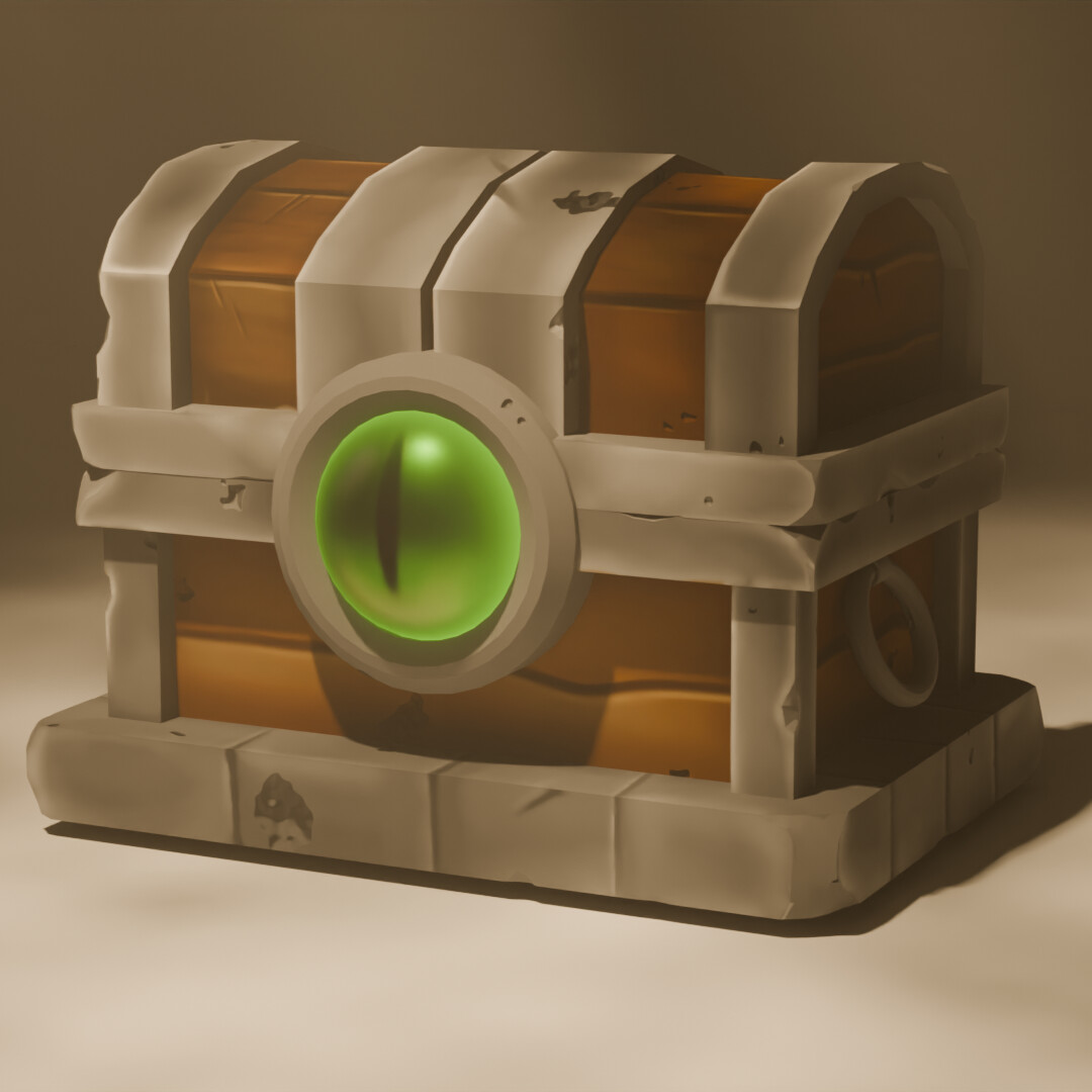 ArtStation - Stylized Chest