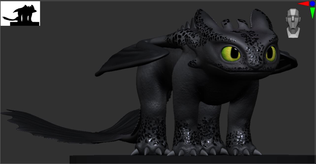 ArtStation - Toothless