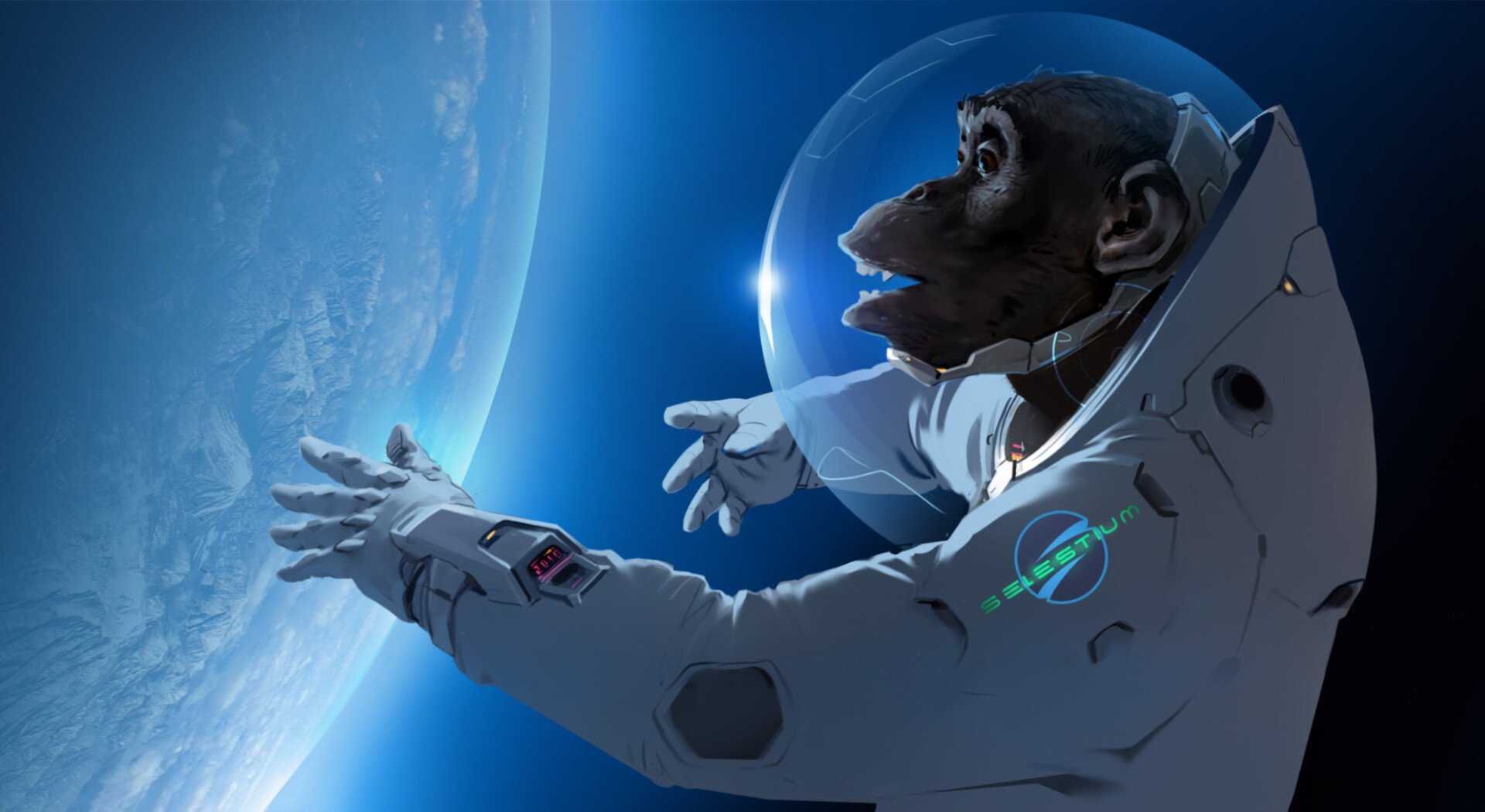 ArtStation - First look at the planet