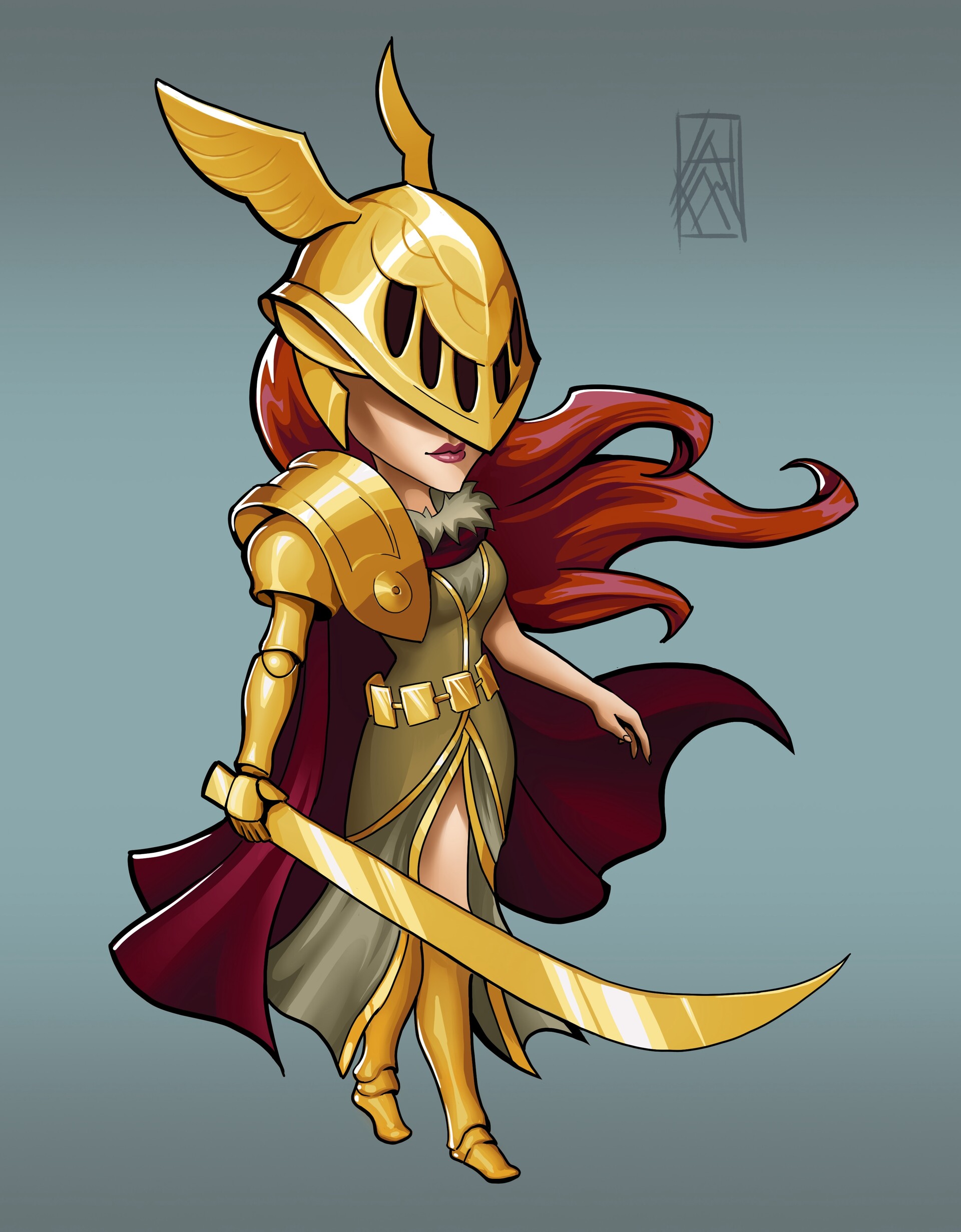 ArtStation - Malenia, Blade of Miquella in Idle Heroes stile