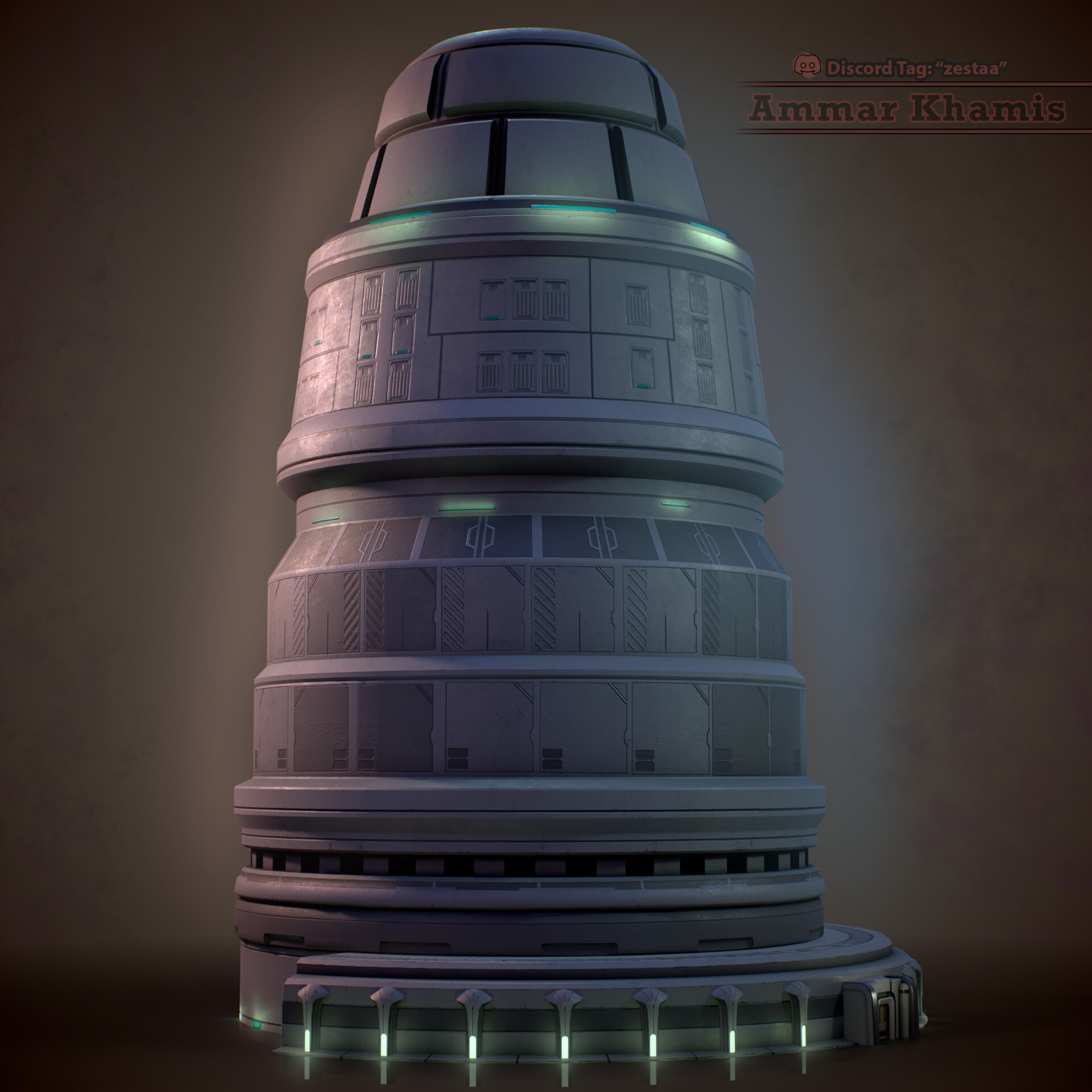 ArtStation - A Cloud City building from Star Wars