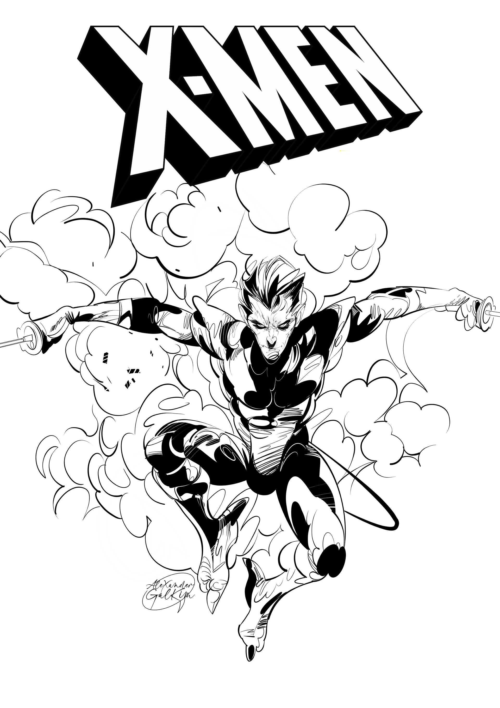 ArtStation - x-men nightcrawler