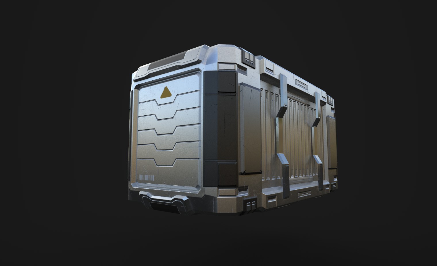 ArtStation - Sci-Fi Cargo Container