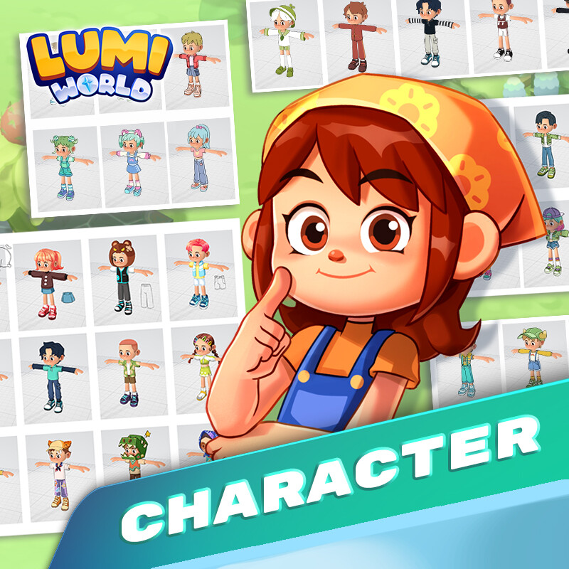 ArtStation - Lumi World - Characters