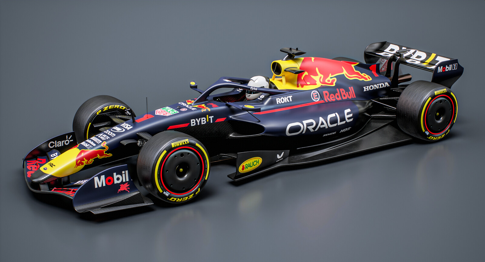 OpticalDreamSoft - Formula 1 2026 F1 Red Bull Livery Concept Race Car 3D model