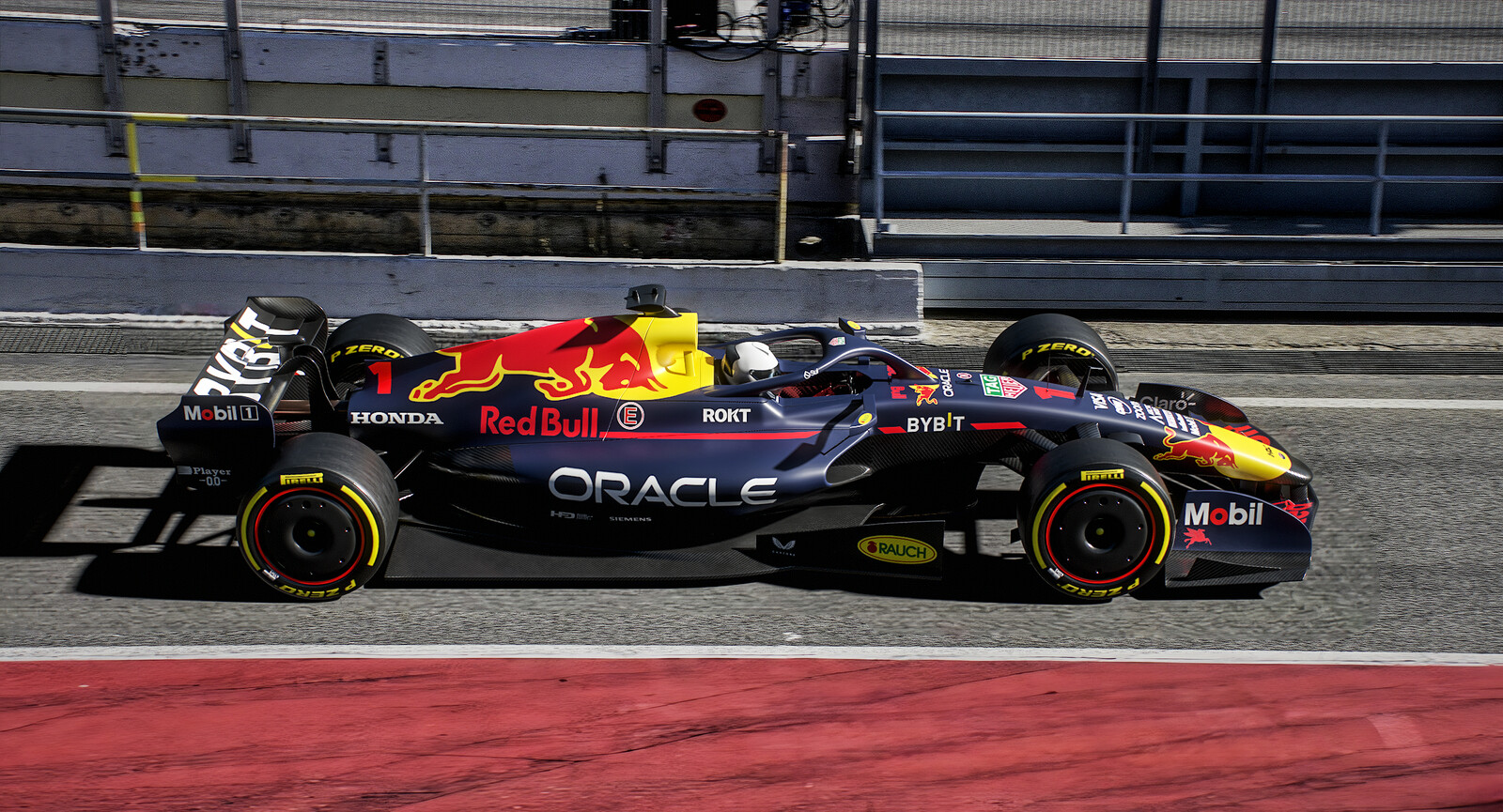 OpticalDreamSoft - Formula 1 2026 F1 Red Bull Livery Concept Race Car ...