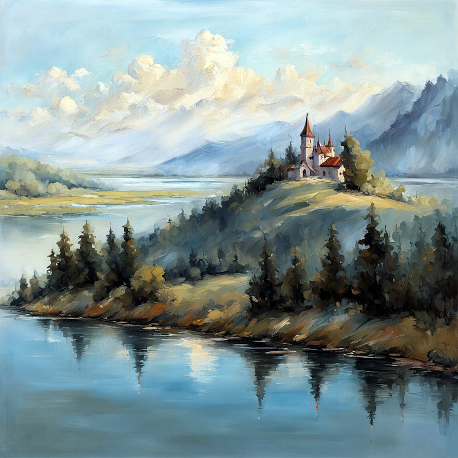 Саша "sneik" М. - The little castle of the Princess of the Hills in the distance