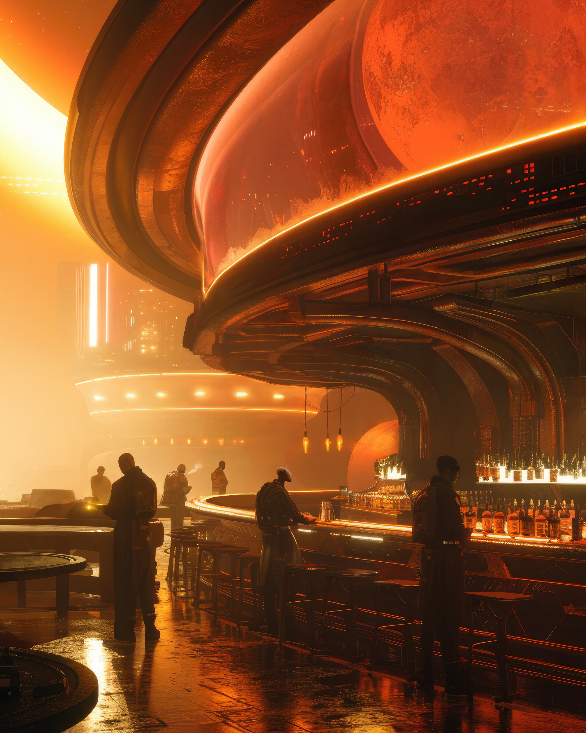 ArtStation - Omega Lounge Bar