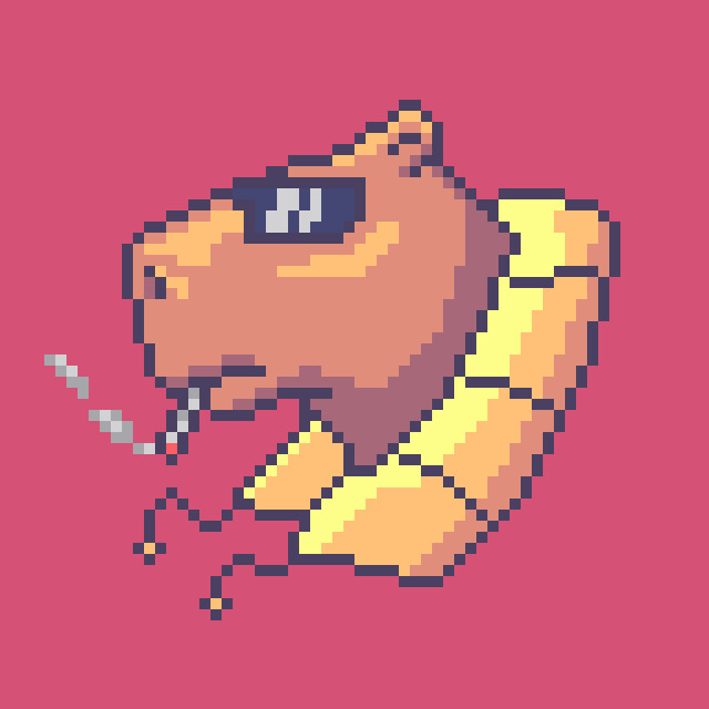ArtStation - Be Cool Capybara Pixel Art