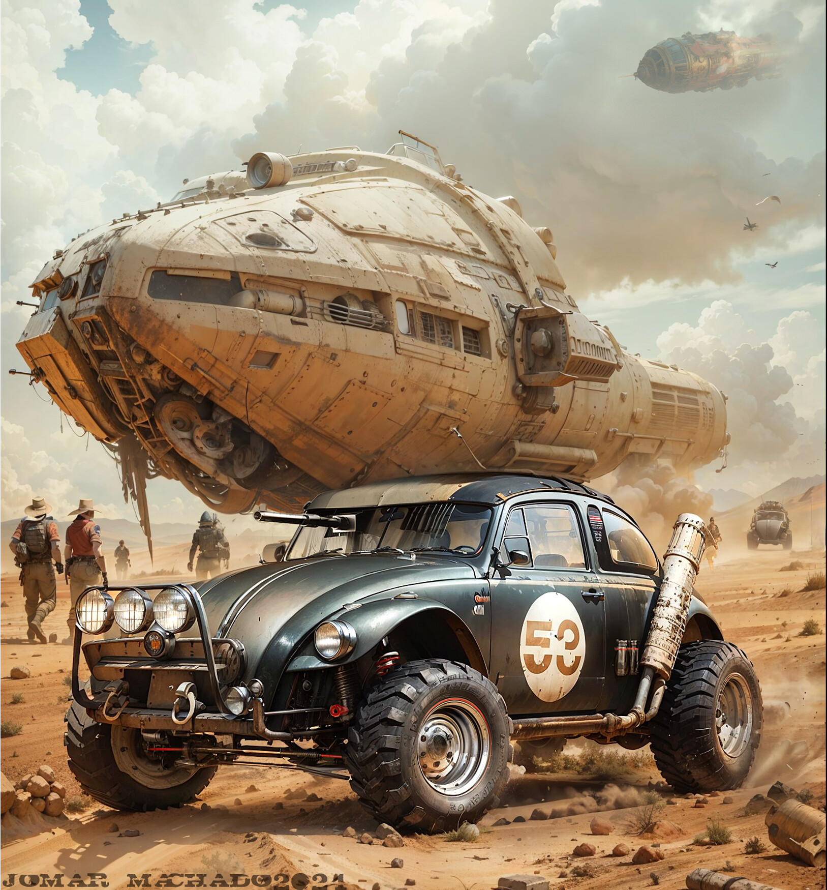 ArtStation - Battle Beetle...