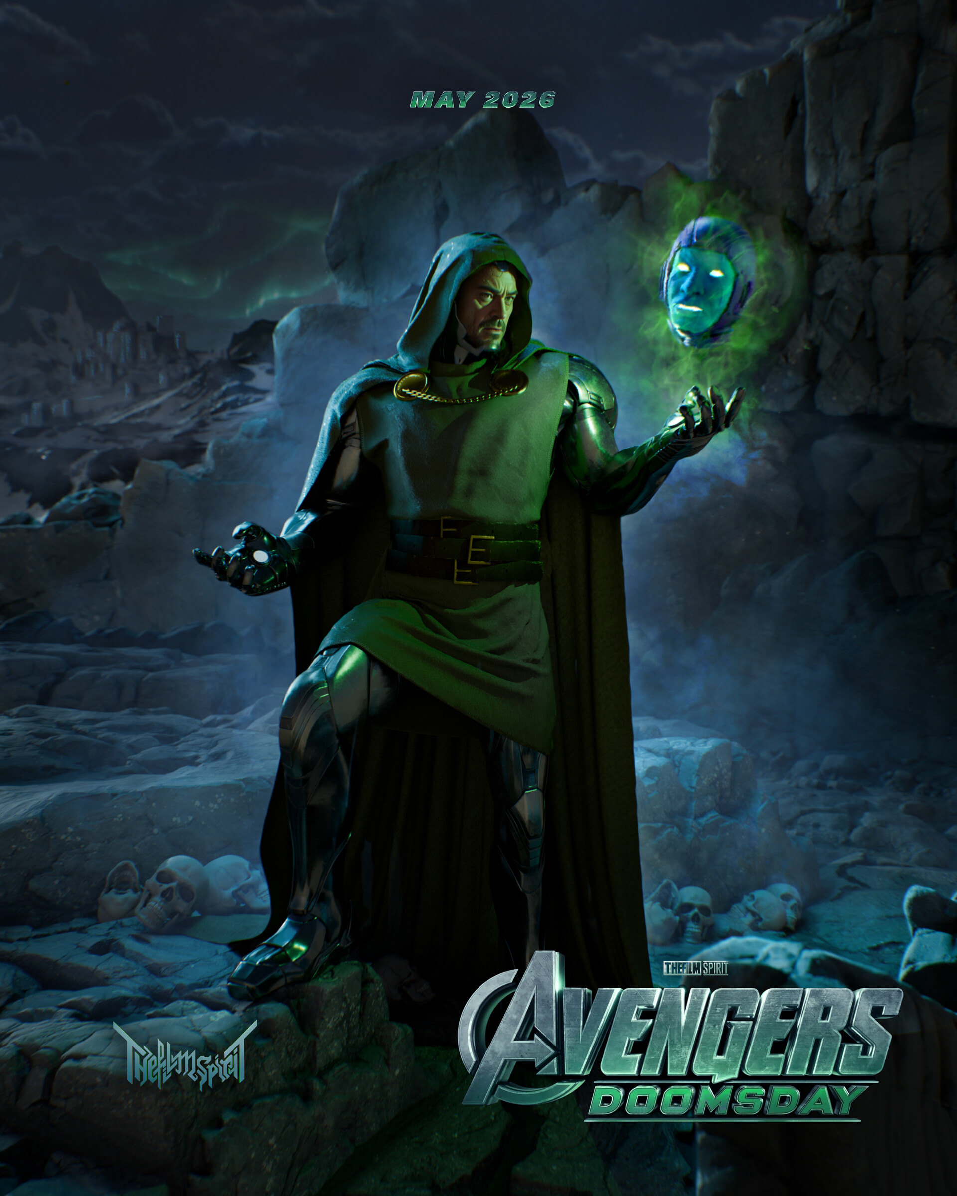 ArtStation - Robert Downey Jr. as Victor Von Doom - CONCEPT ART