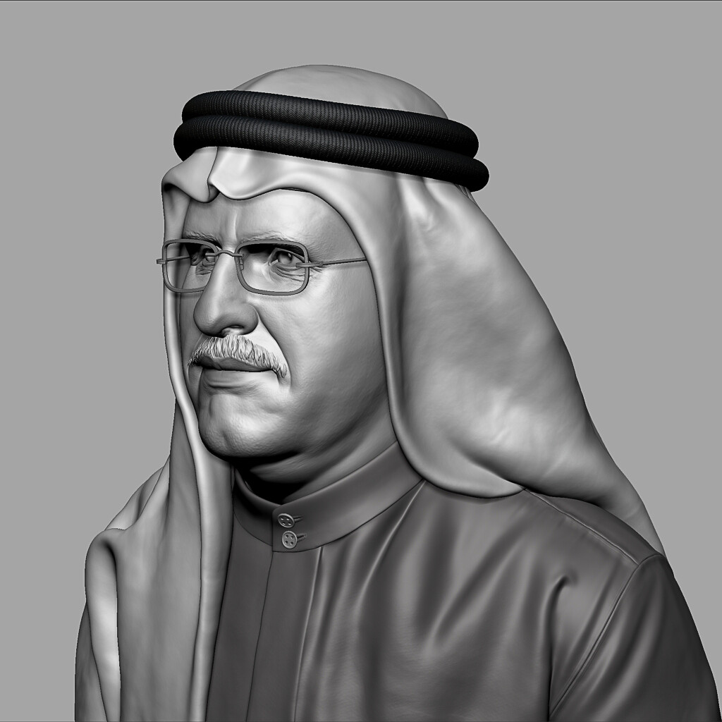 Mohamed Sorour - Saeed Al Tayer Bust