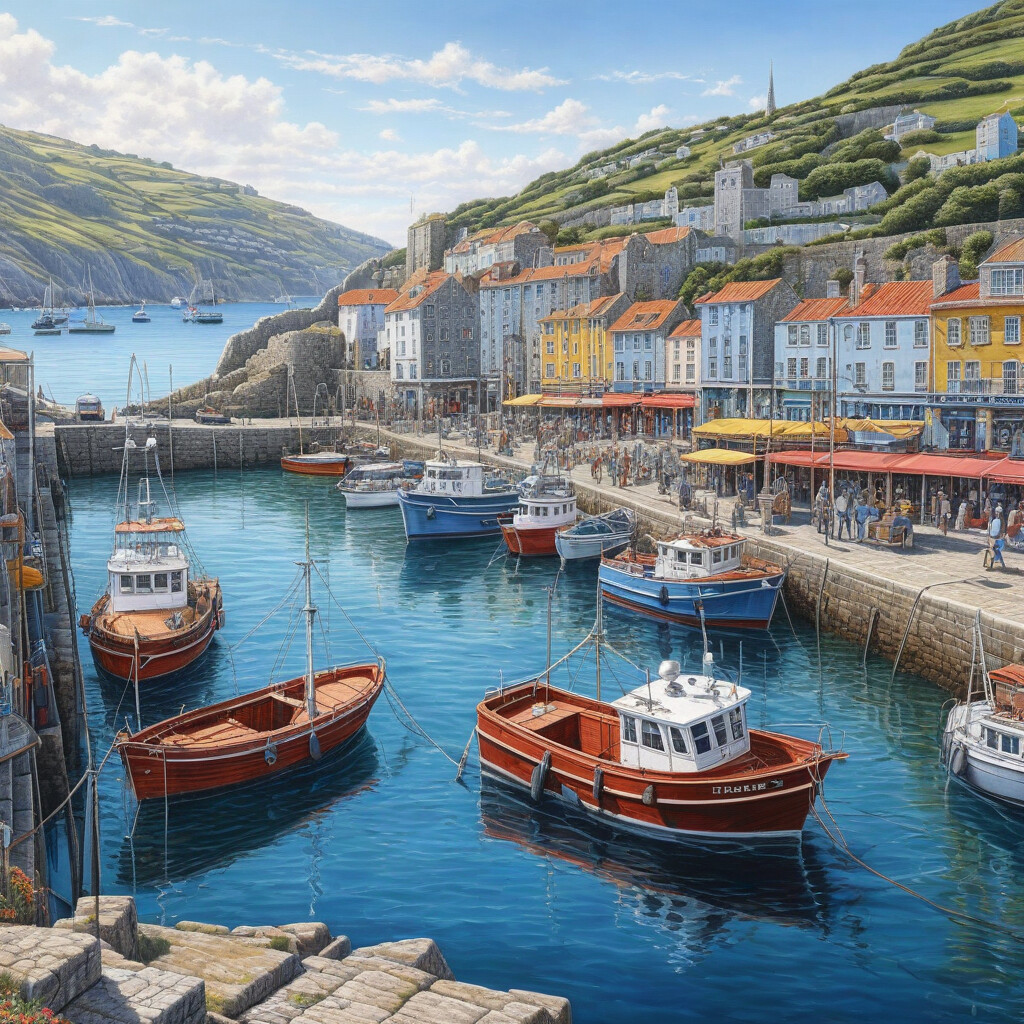ArtStation - Harbours by Peter Caldwell.